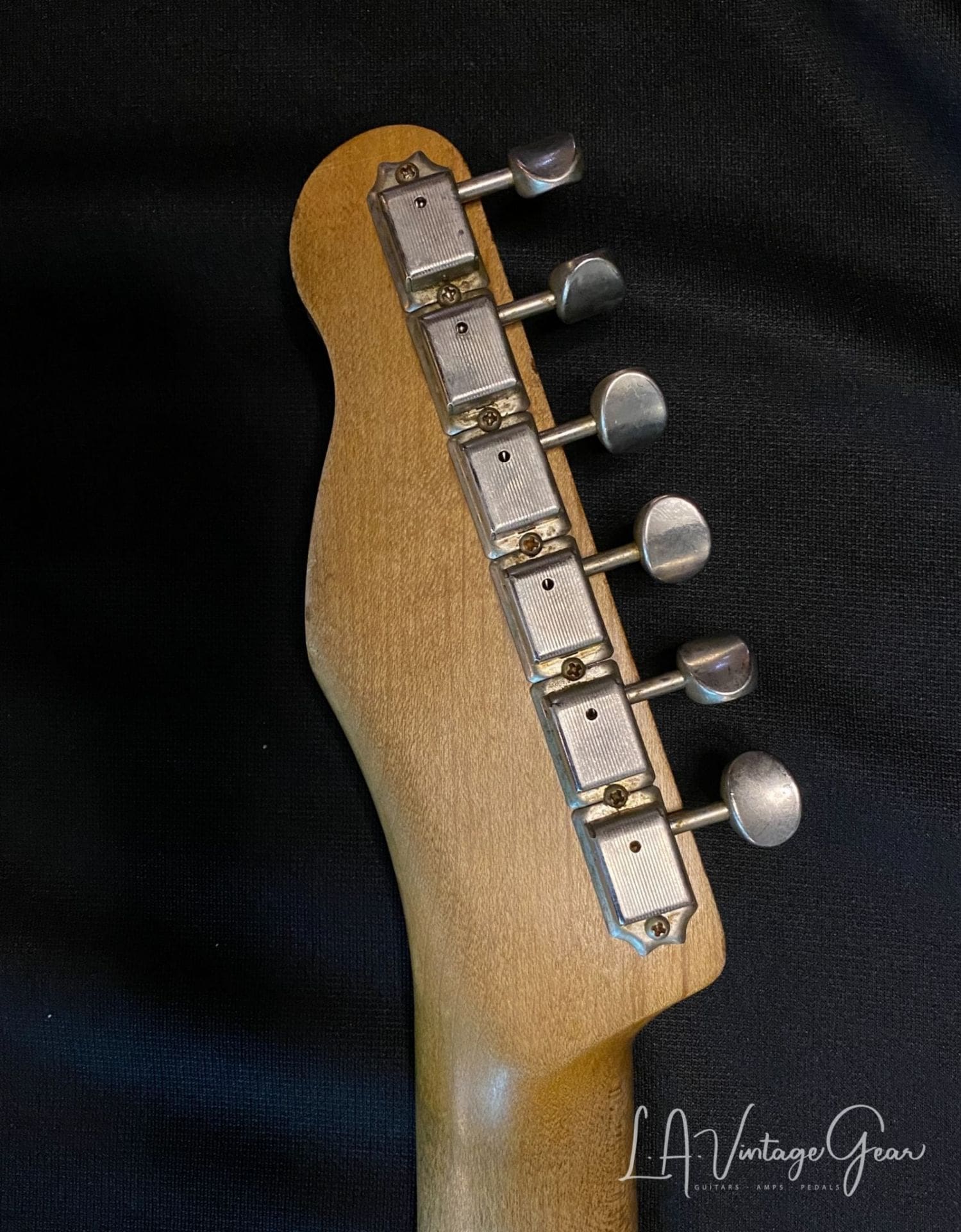 Danocaster Single Cut White Guard Blonde Electric Guitar • LA Vintage Gear