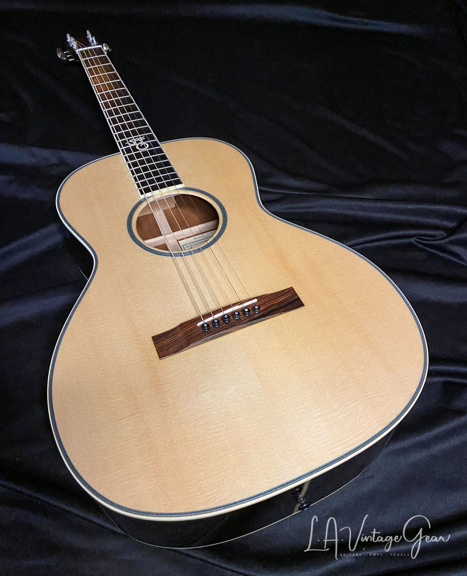 Santa Cruz Model H Acoustic Guitar - Amazing Tone! Near Mint ! • LA ...