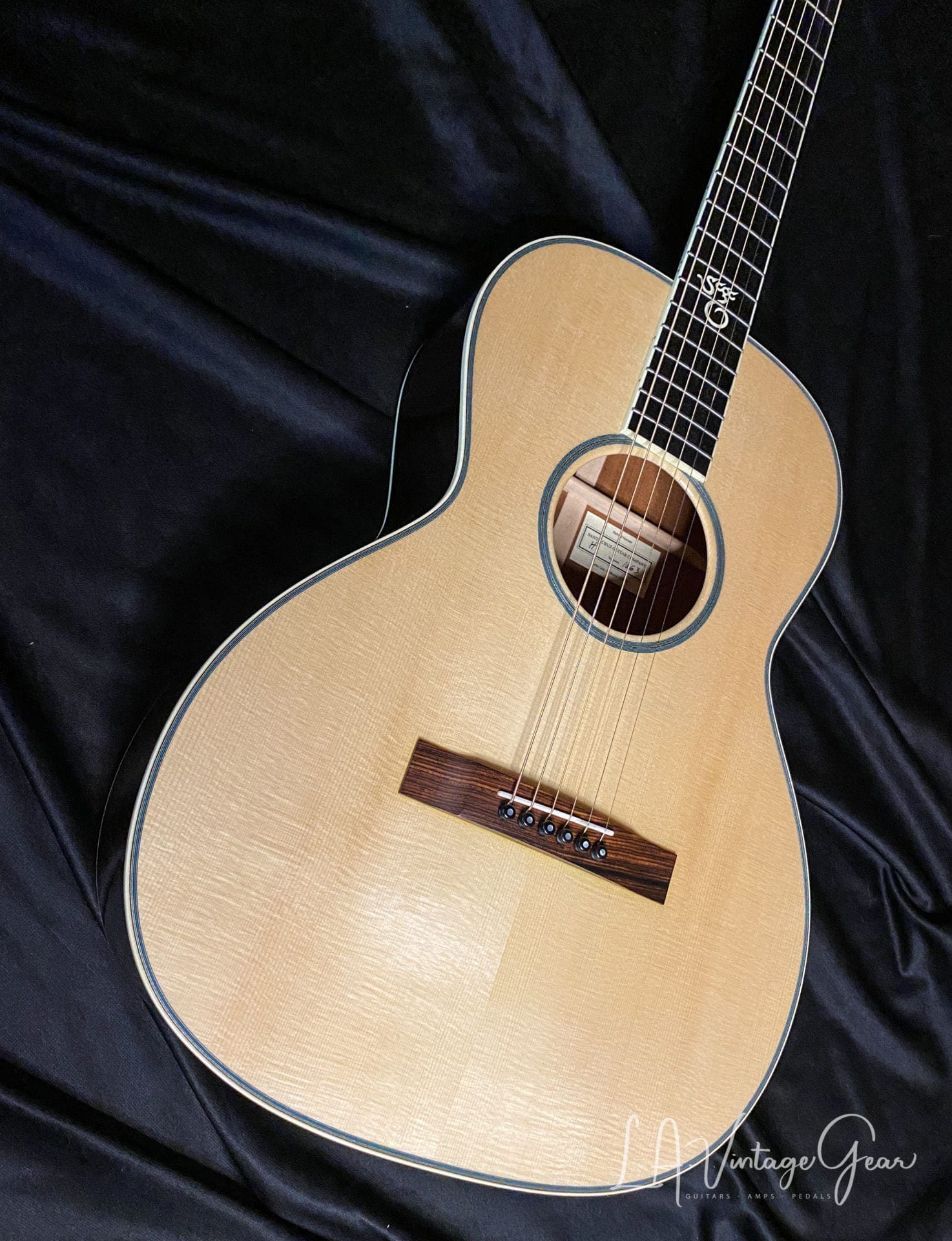 Santa Cruz Model H Acoustic Guitar – Amazing Tone! Near Mint ! – LA ...