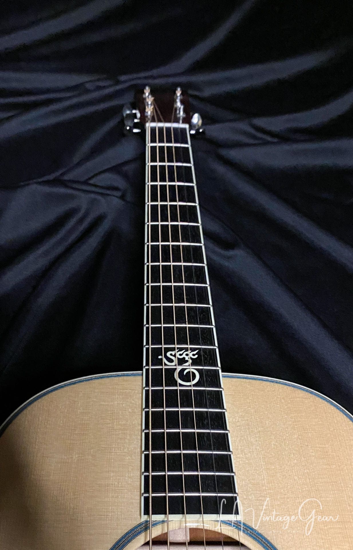 Santa Cruz Model H Acoustic Guitar - Amazing Tone! Near Mint ! • LA ...