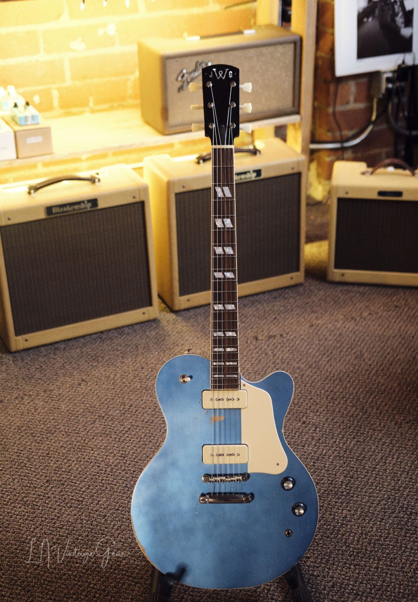 Josh Williams ‘Stella’ Single Cut Electric Guitar – Lightly Relic’d ...