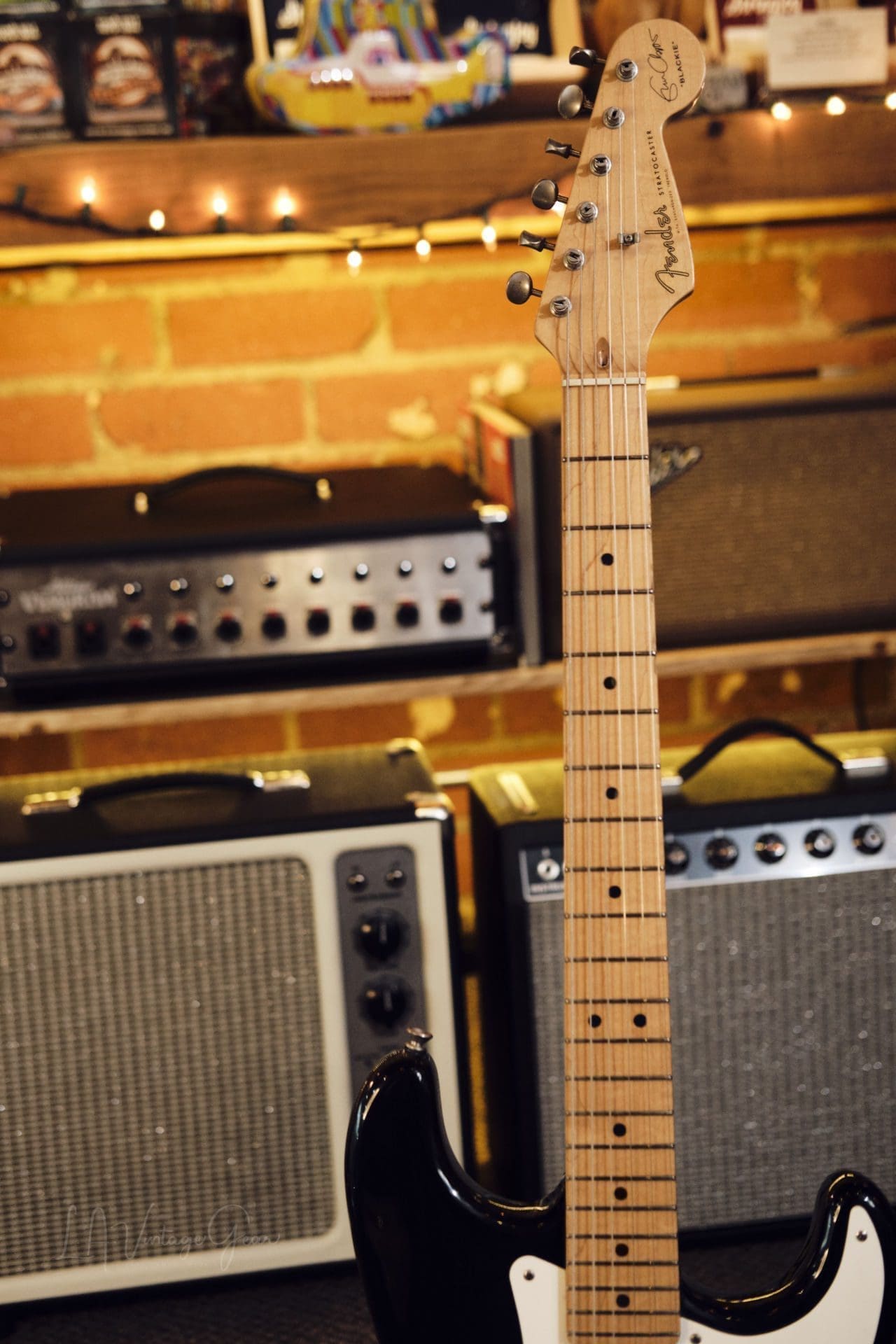 Fender Eric Clapton Signature 'Blackie' Stratocaster with Lace Sensor ...