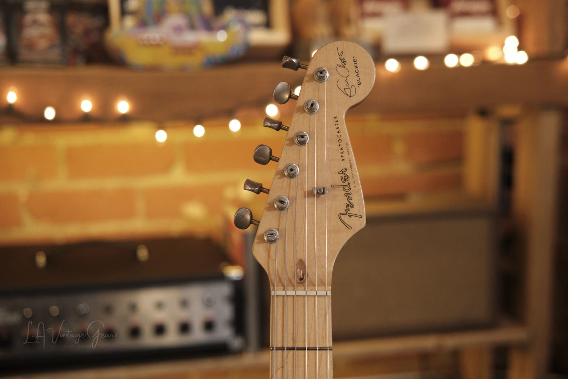 Fender Eric Clapton Signature 'Blackie' Stratocaster with Lace Sensor ...