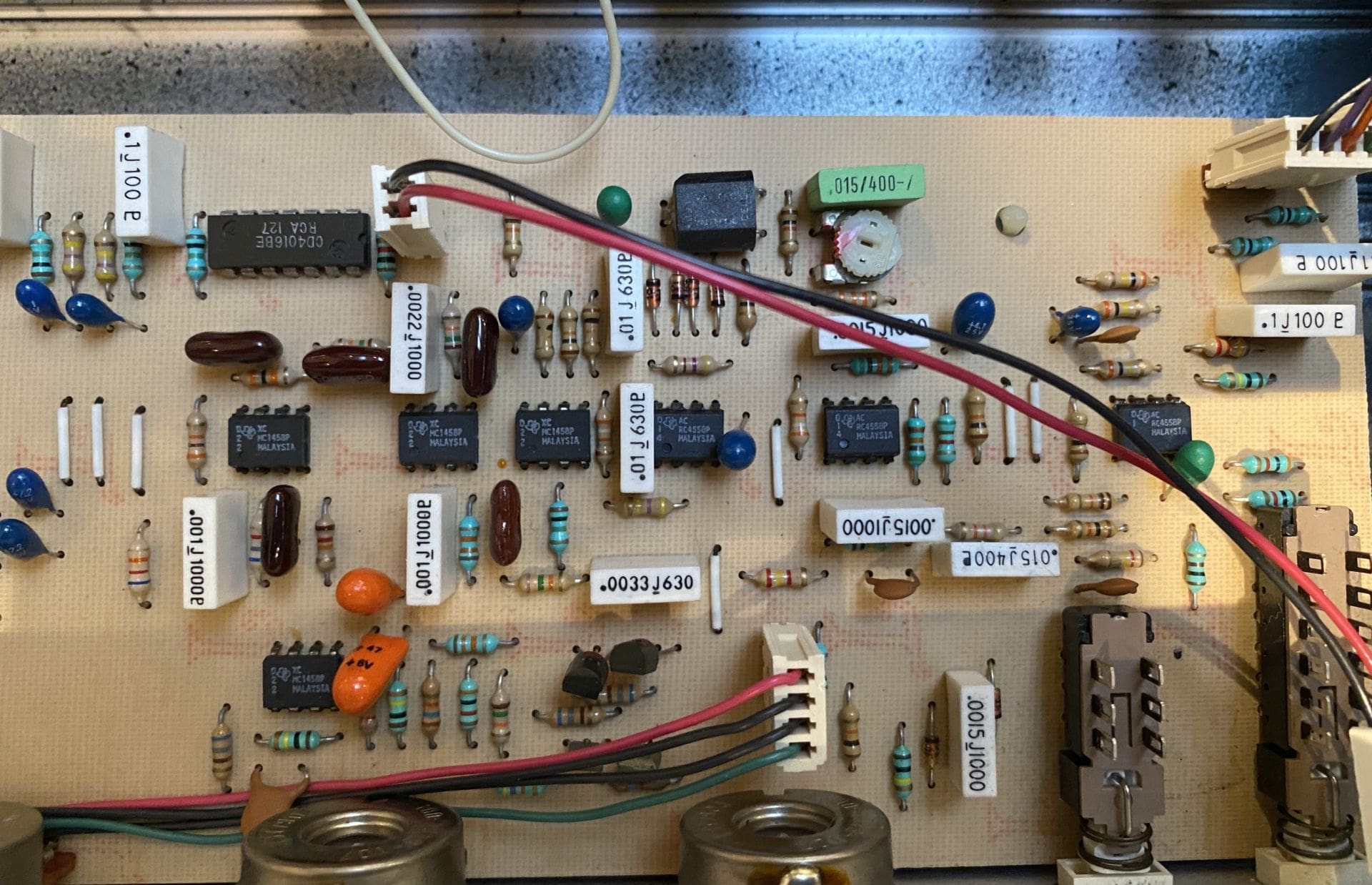 MXR Flanger Doubler Model 126 - Vintage 1970's Blue Panel With The ...