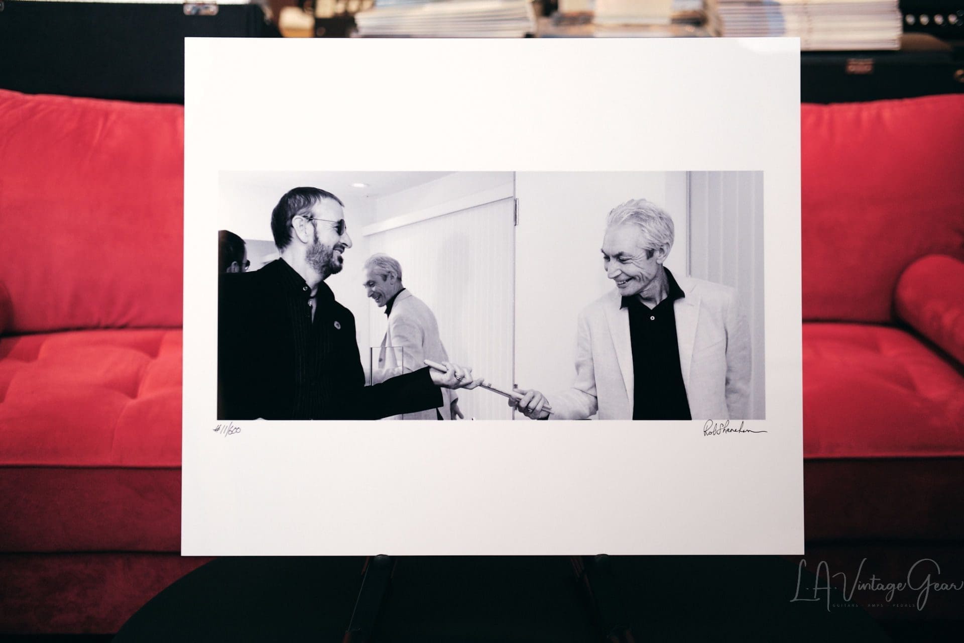 Rob Shanahan Rock Art – Ringo Starr - Charlie Watts, Drumsticks Limited ...