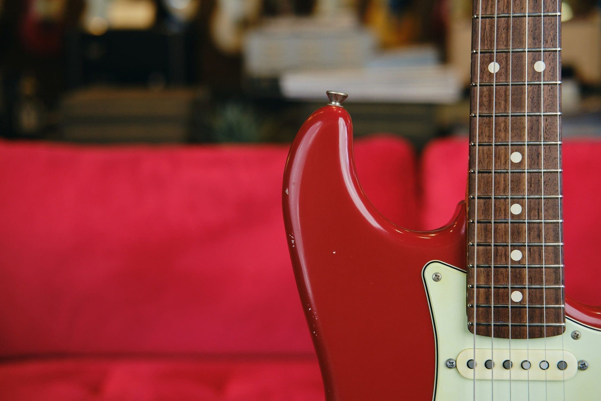 Xotic XSC1 S-Style Relic'd Electric Guitar - Dakota Red Finish with RW ...