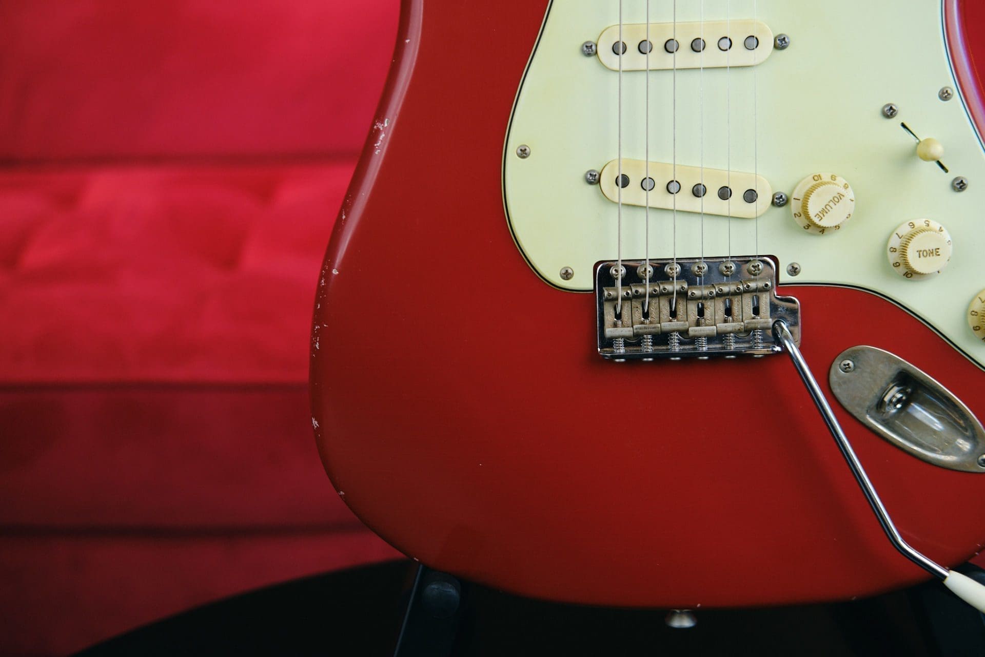 Xotic XSC1 S-Style Relic'd Electric Guitar - Dakota Red Finish with RW ...