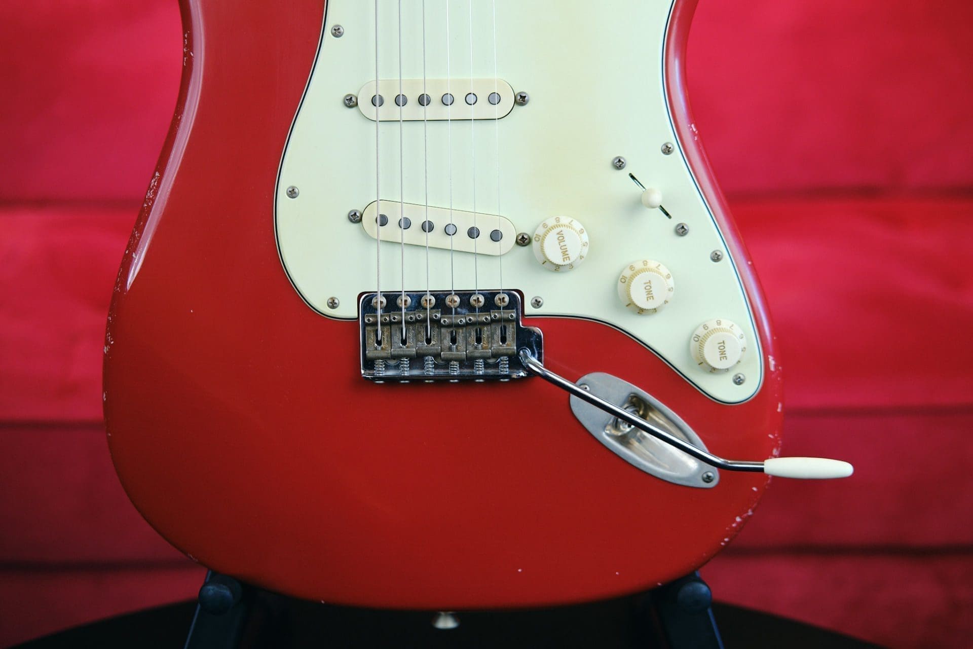 Xotic XSC1 S-Style Relic'd Electric Guitar - Dakota Red Finish & RW ...