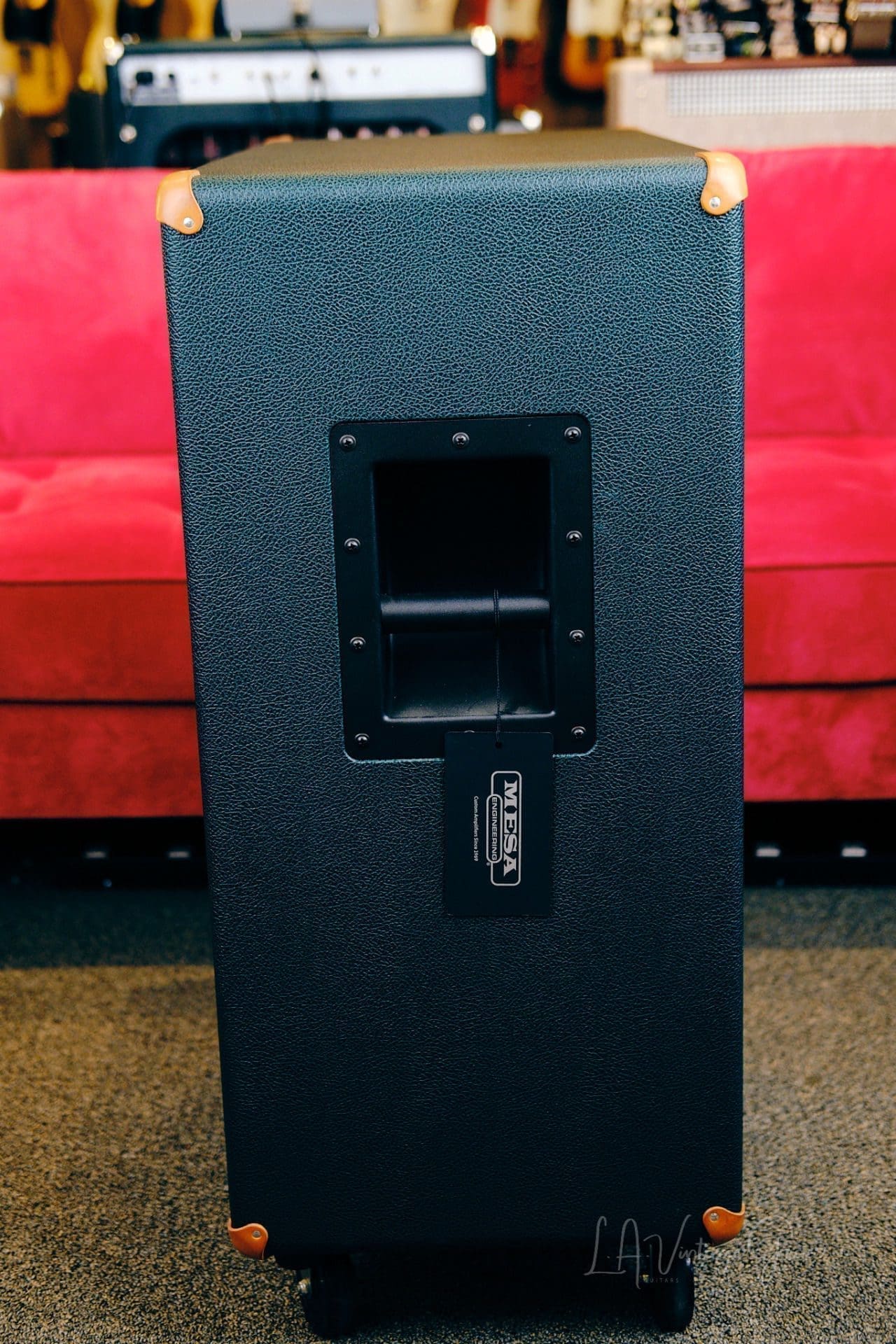 Mesa Boogie 4x12 Straight Guitar Speaker Cabinet-Emerald Green & Tan ...