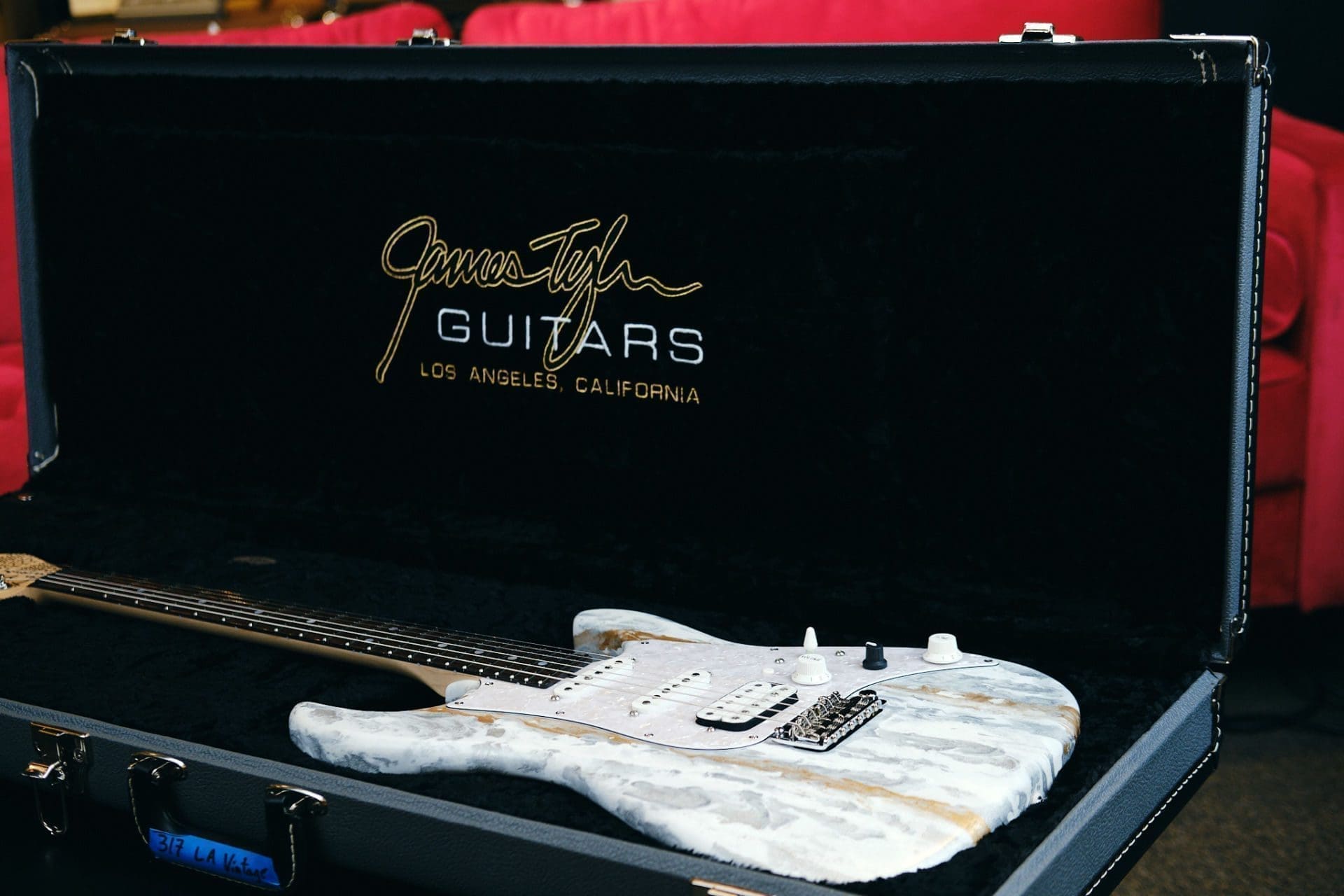 James Tyler Studio Elite HD S-Style Electric Guitar in a White Shmear ...