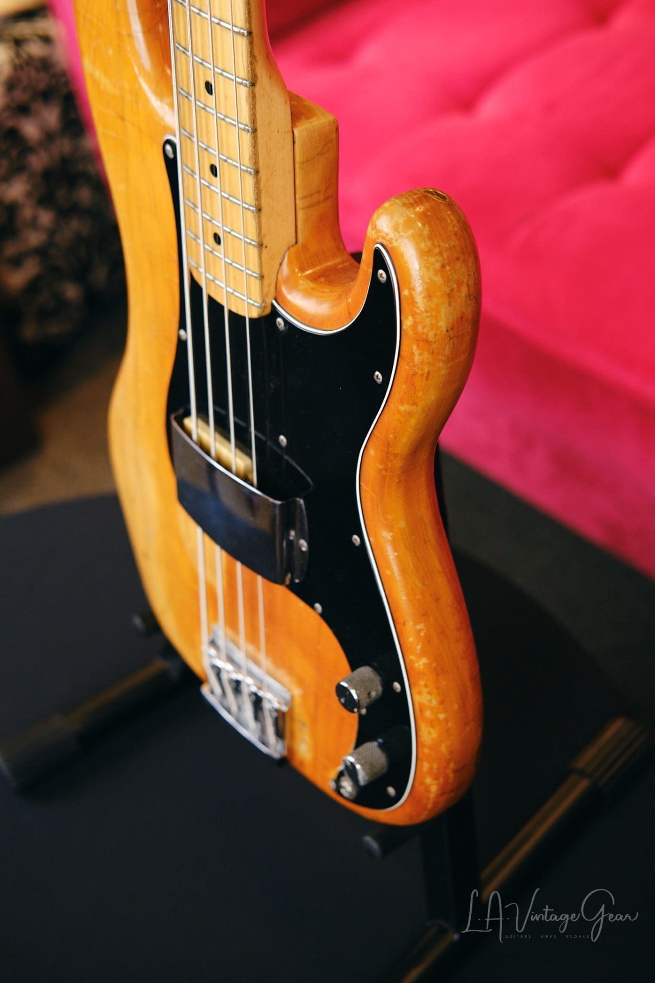 Fender 1975 Precision Bass Natural Finish - Great Deal on A Vintage P ...