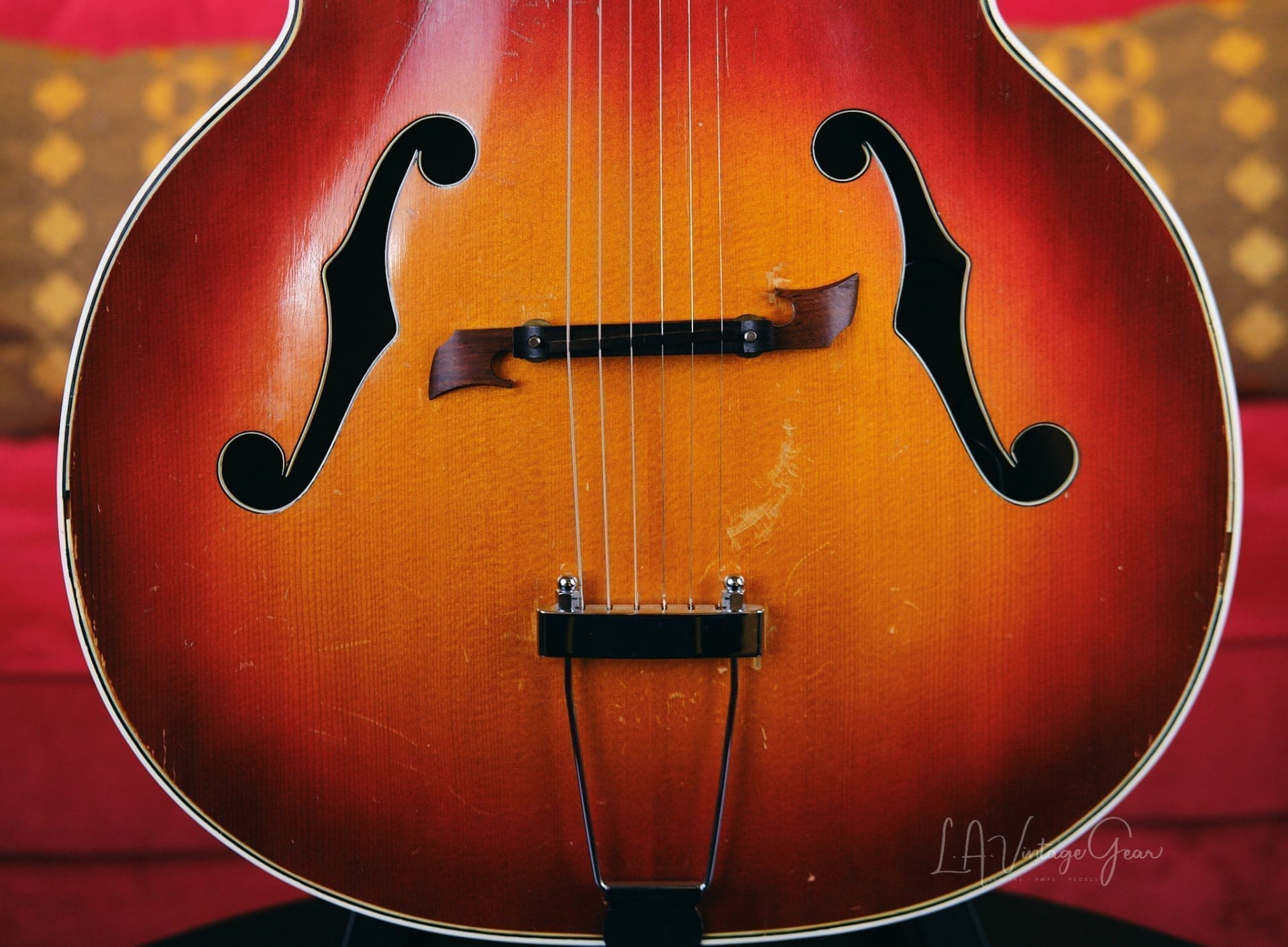Kay Sherwood Deluxe Archtop Guitar - Late 40's to Early 50's - Sunburst ...