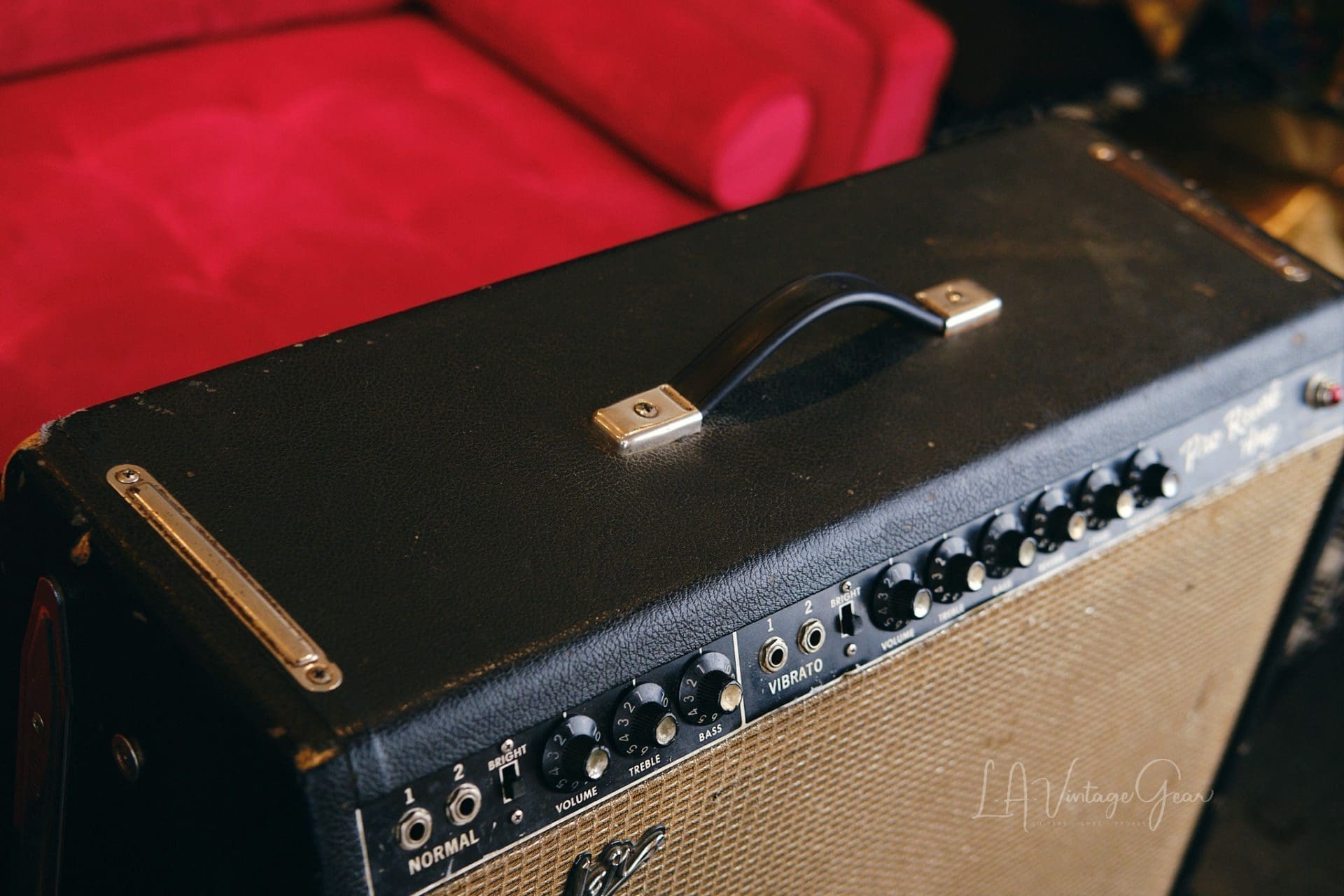 Fender 1965 Pro Reverb 2x12 Combo Guitar Amplifier - Owned by Renowned ...