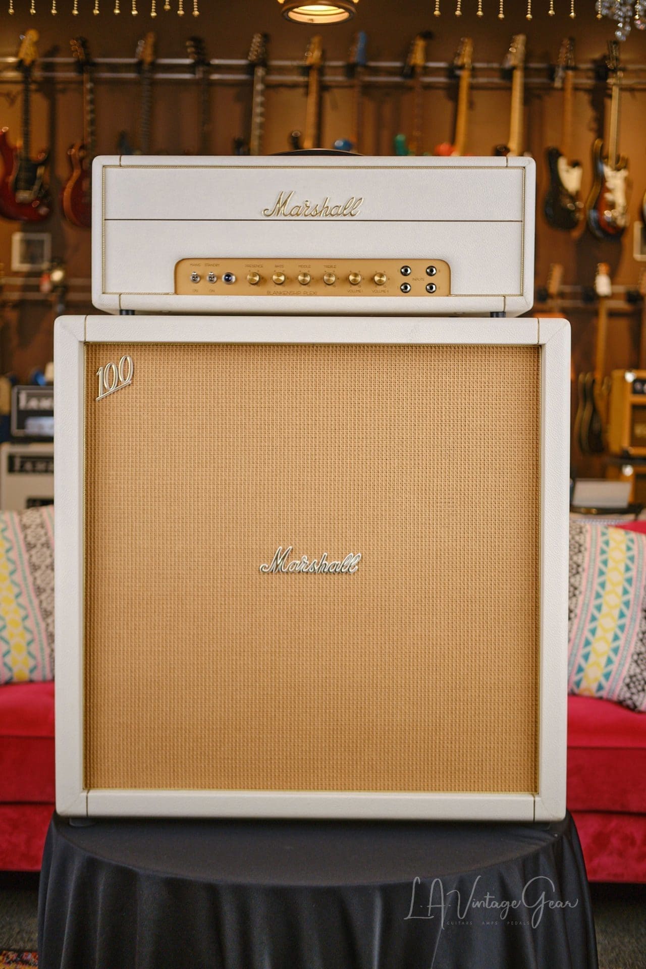 Blankenship JTM 45 in a Kerry Wright Head Shell and Kerry Wright 4x12 ...