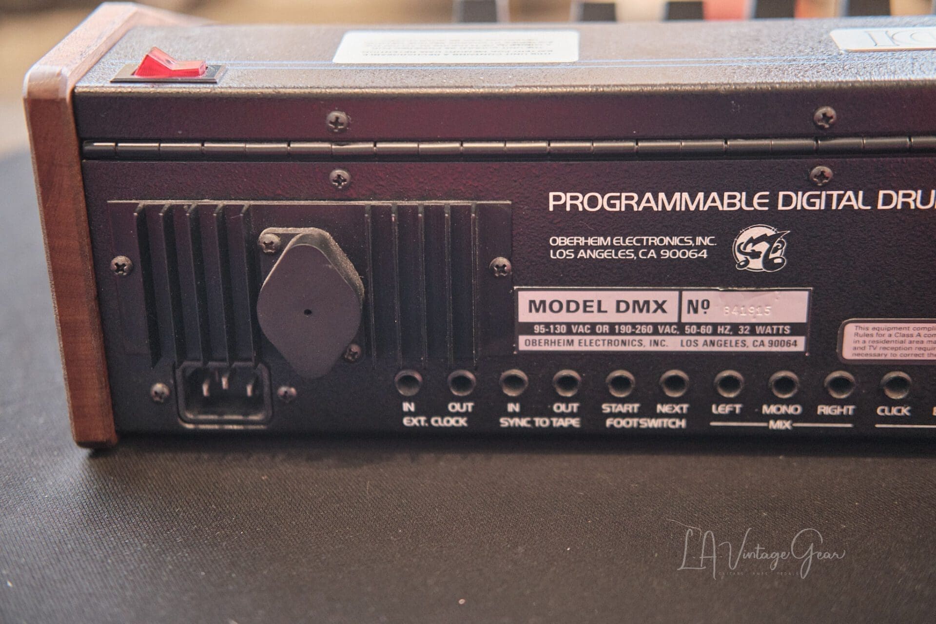 Oberheim DMX Drum Machine – A True Classic! – LA Vintage Gear