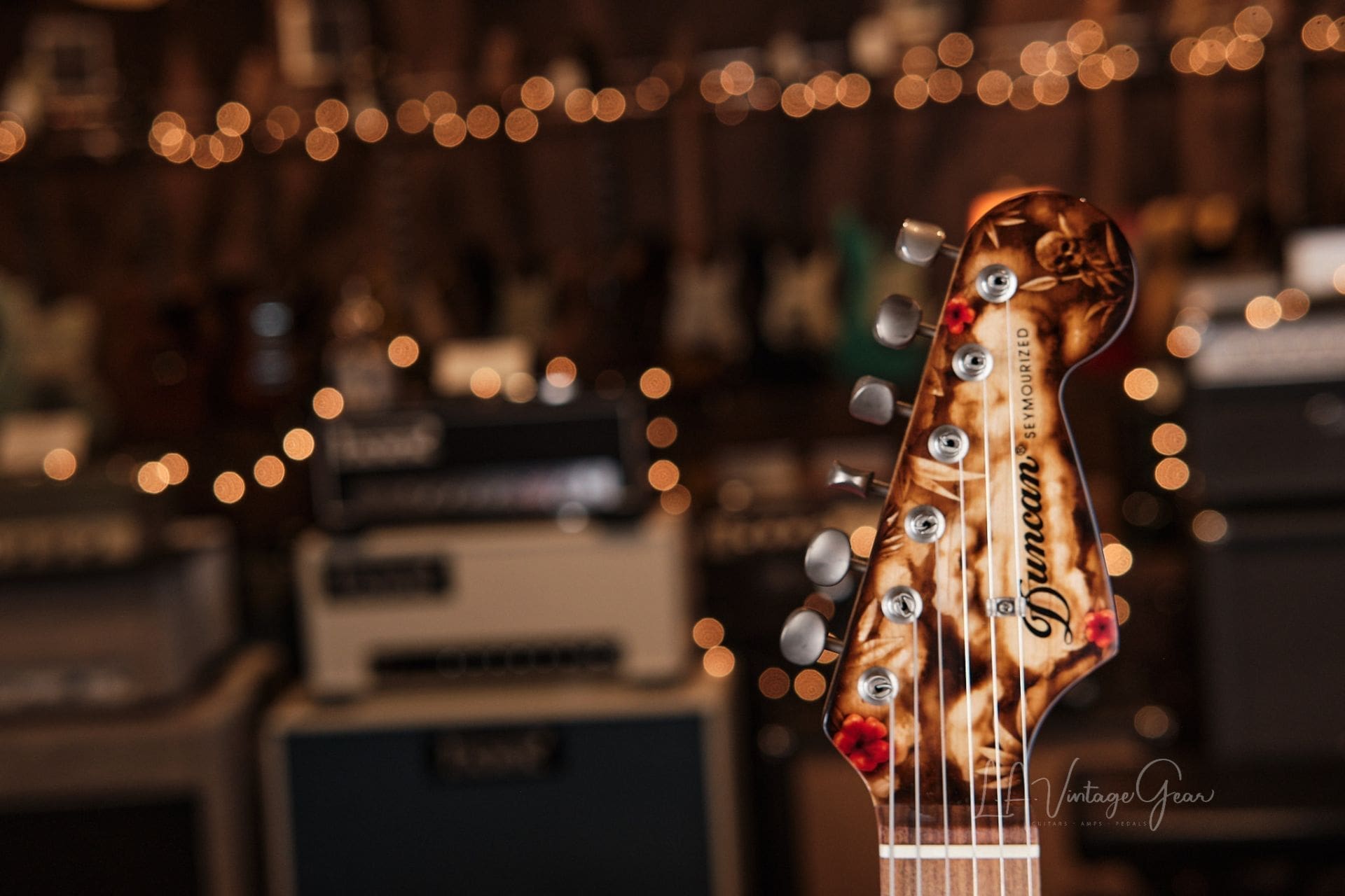 Duncan Seymourized S-style Guitar - With Ultra Unique Finish! • LA ...