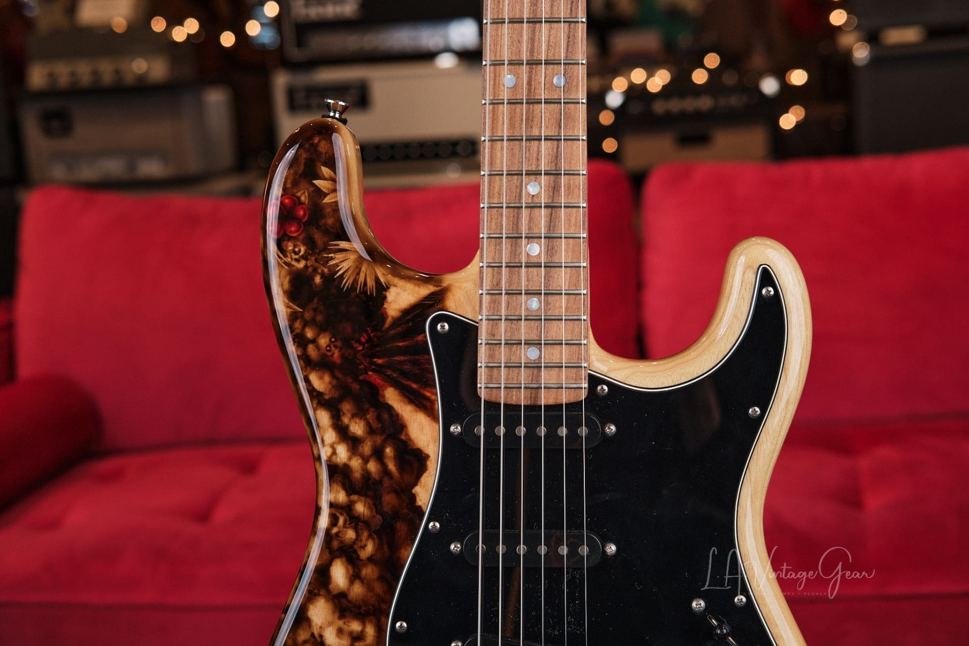 Duncan Seymourized S-style Guitar - With Ultra Unique Finish! • LA ...