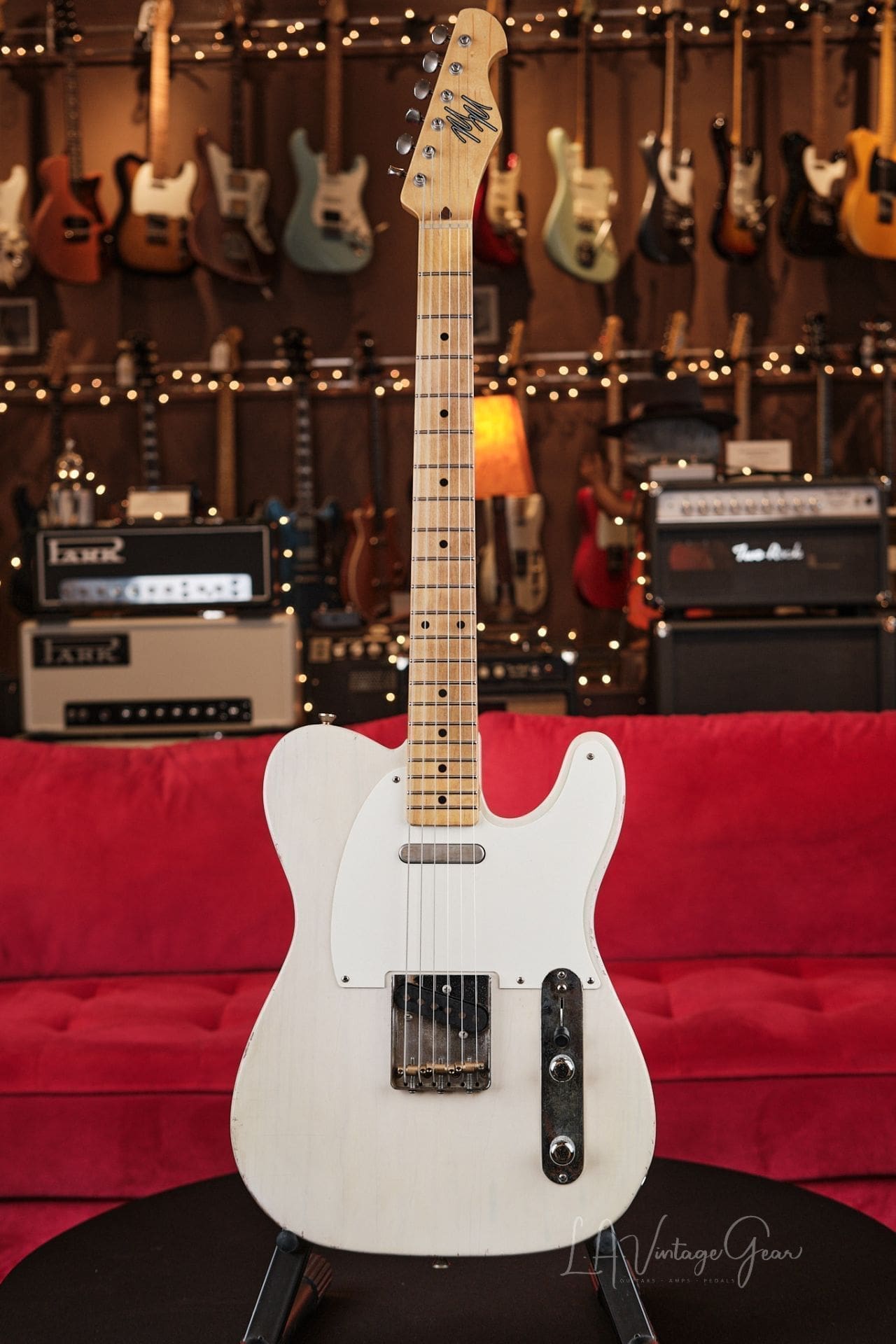 Mario Martin "Model T" Electric Guitar - Relic'dMary Kay Finish ...