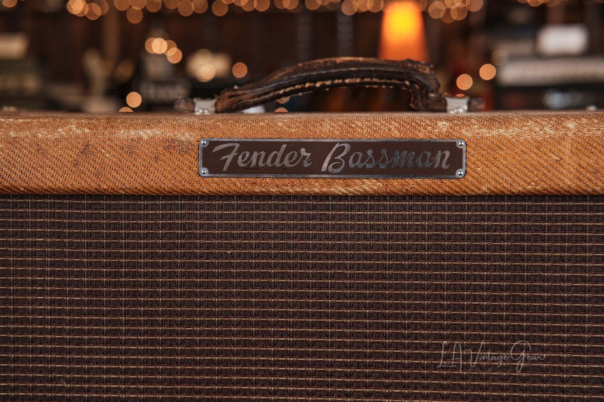 1955 Fender 5E6 Bassman - Holy Grail Tweed Tones! • LA Vintage Gear