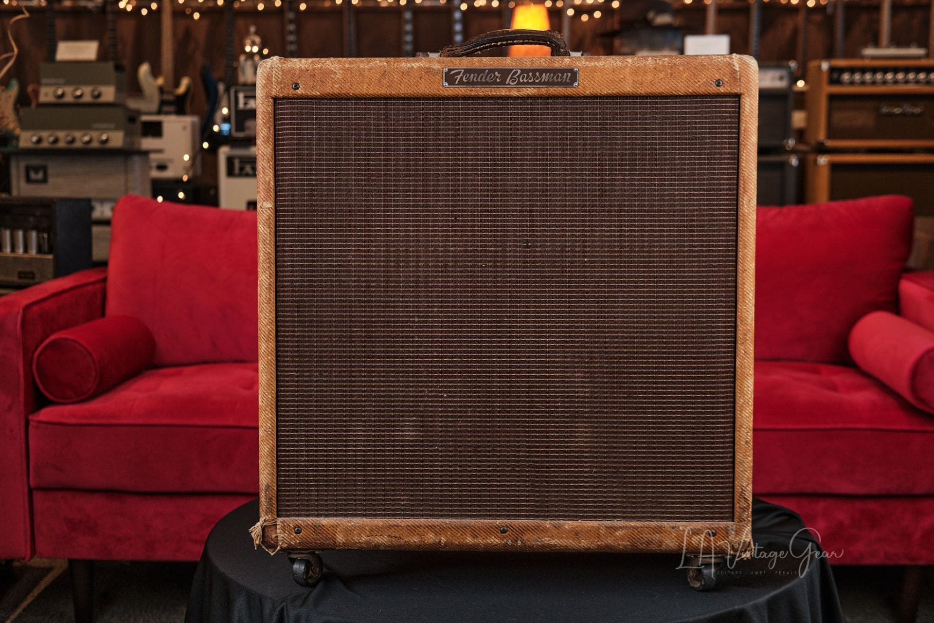 1955 Fender 5E6 Bassman - Holy Grail Tweed Tones! • LA Vintage Gear