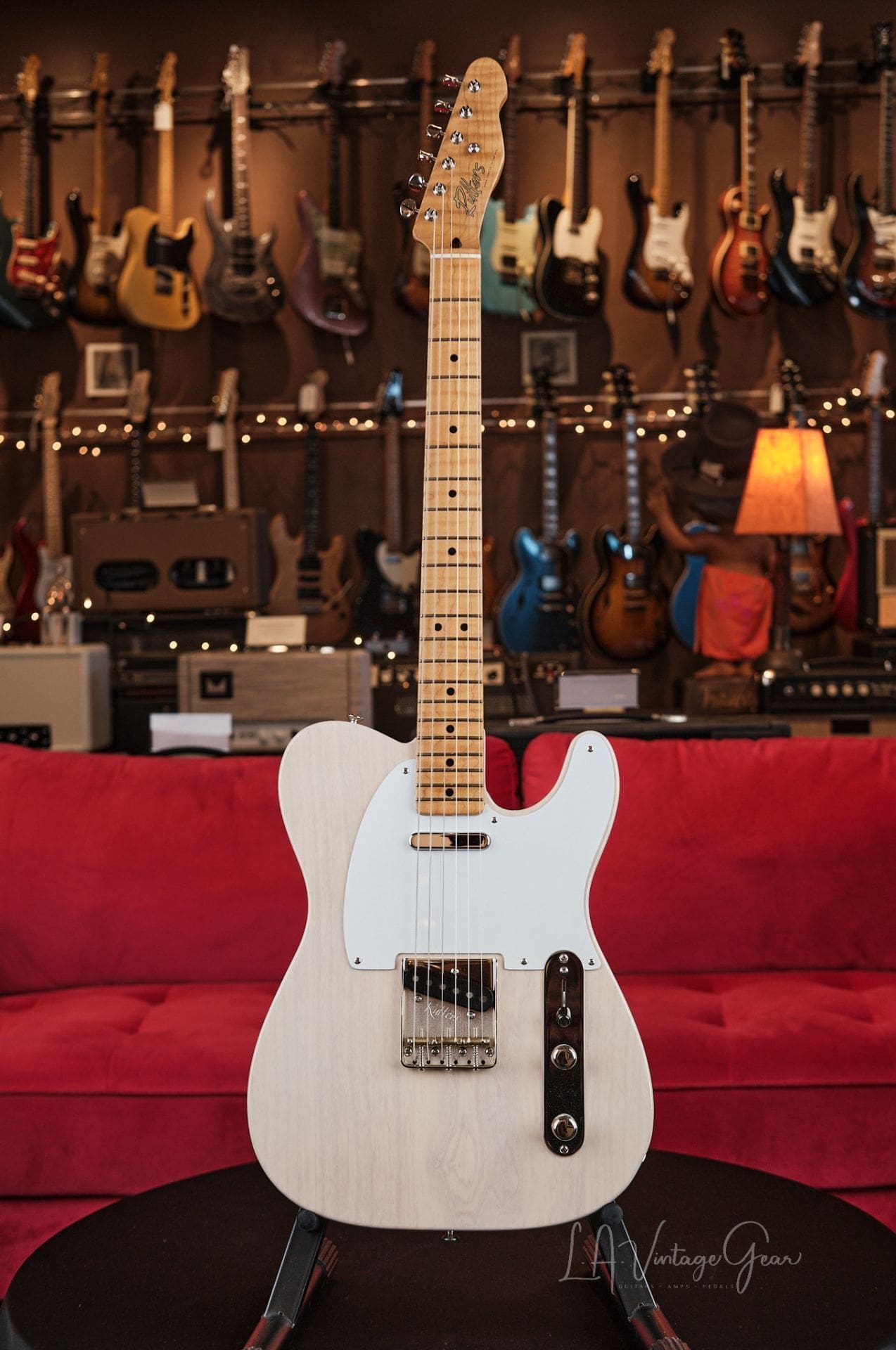 Rutters T Style Electric Guitar - In Mary Kaye White with Budz Pickups ...