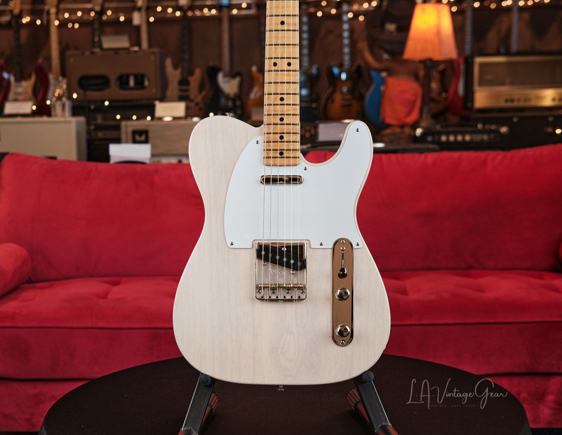 Rutters T Style Electric Guitar - In Mary Kaye White with Budz Pickups ...