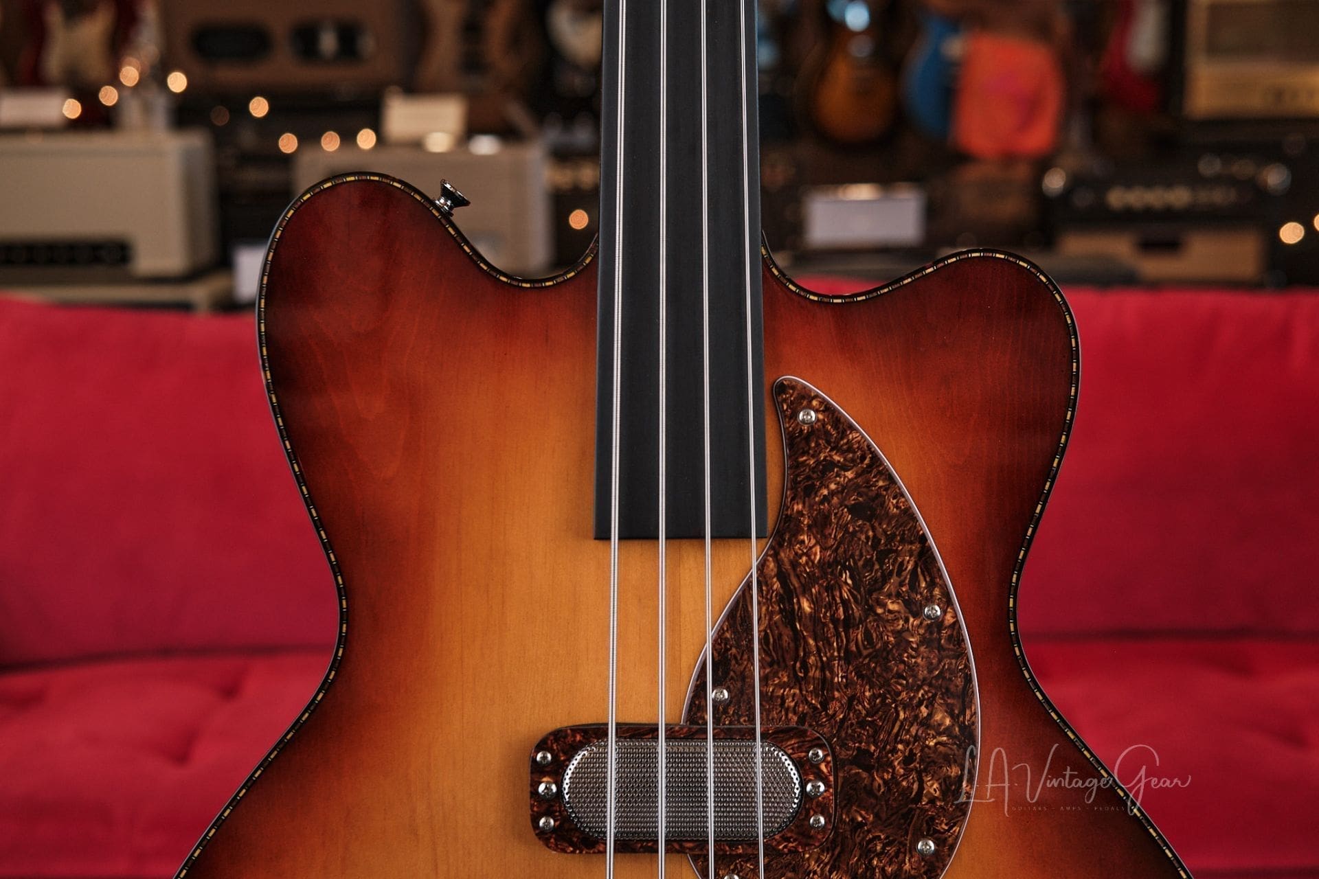 Versoul Swan 4 String Custom Fretless Electric Bass #0578 - Just In ...