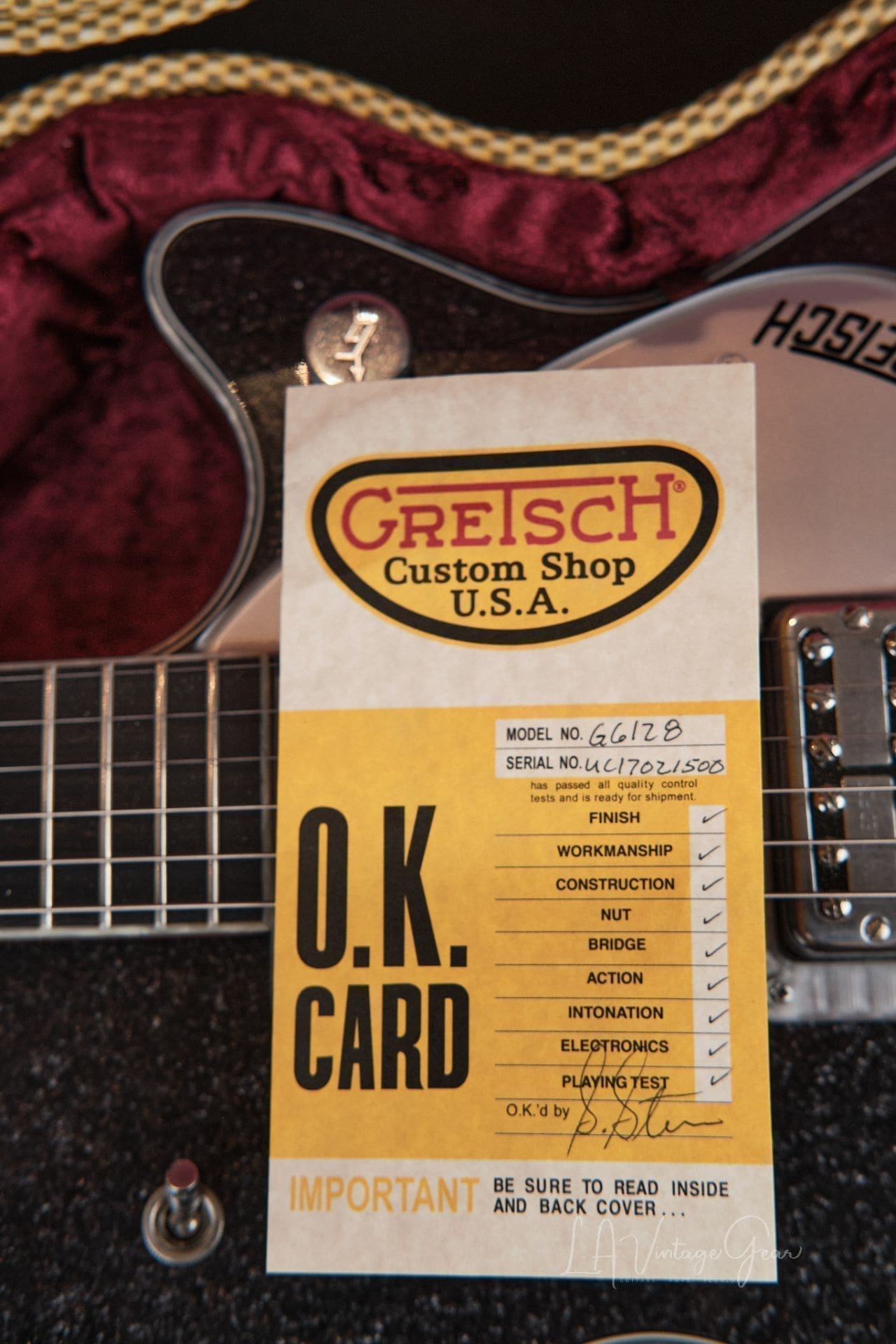 2017 Gretsch G6128CS "Duo Jet" - Masterbuilt by Steven Stern! • LA ...