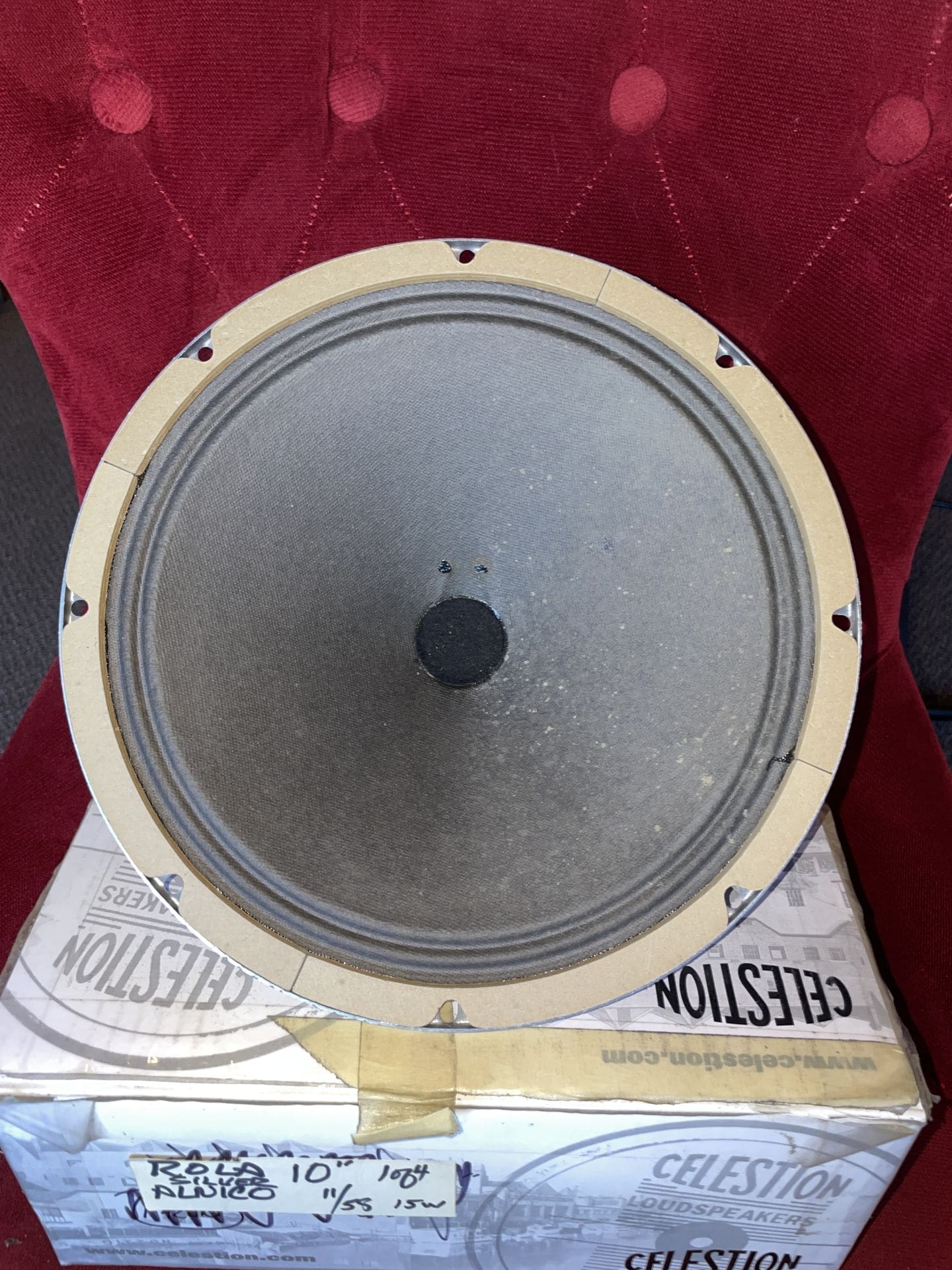 x4 Rola Alnico 60s 10" Guitar Speaker - 8 ohm Jensen • LA Vintage Gear