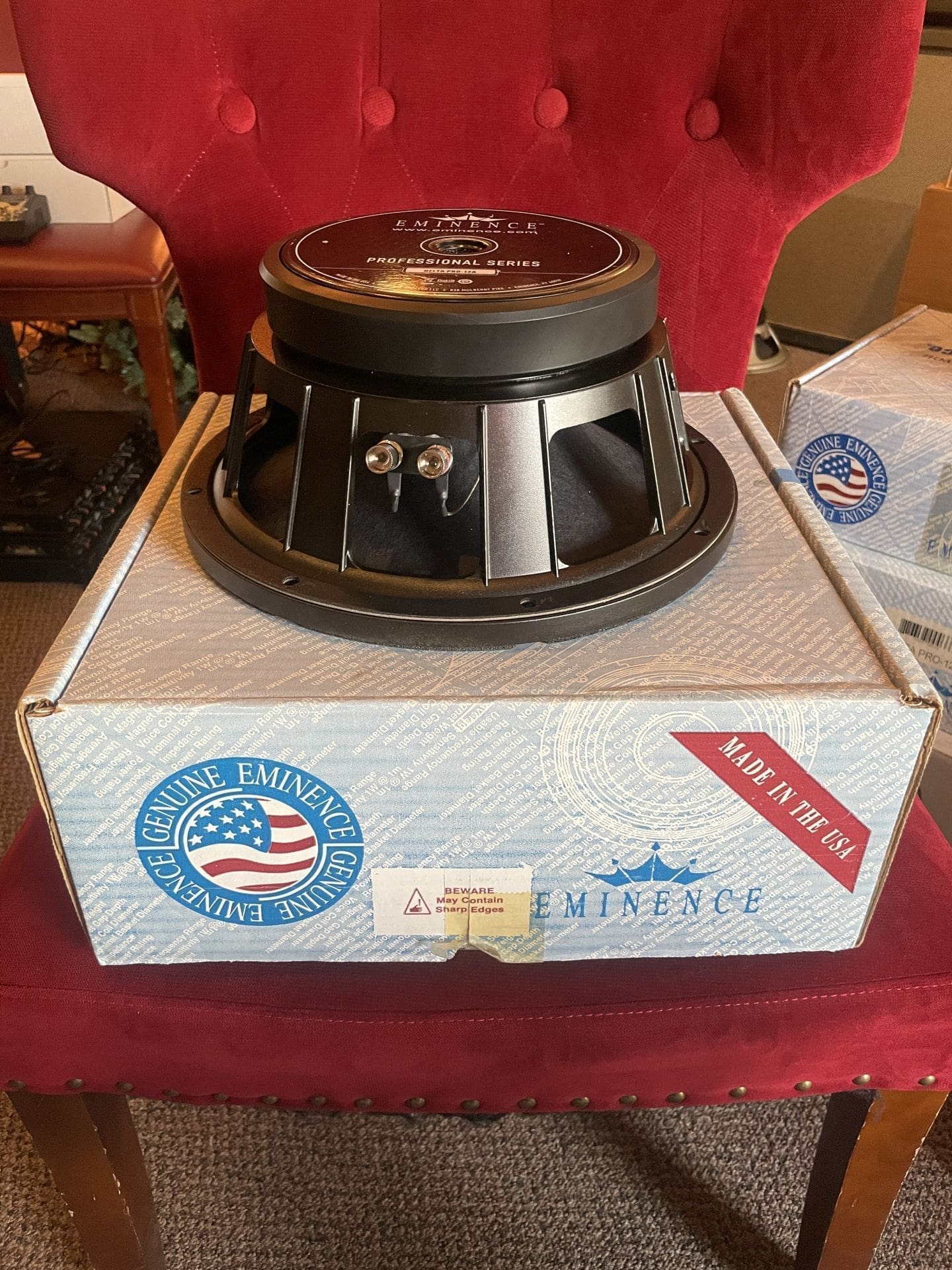 Eminence Delta Pro 12A Professional Series 12" Speaker 1/3 • LA Vintage ...