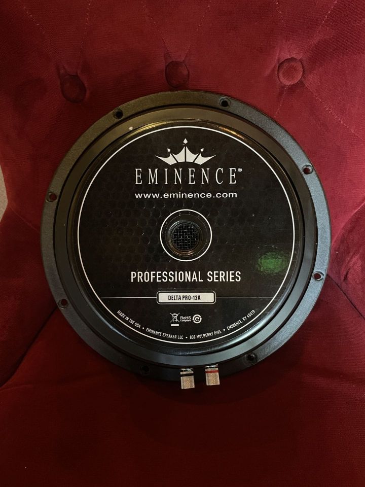 Eminence Delta Pro 12A Professional Series 12" Speaker 2/3 • LA Vintage ...