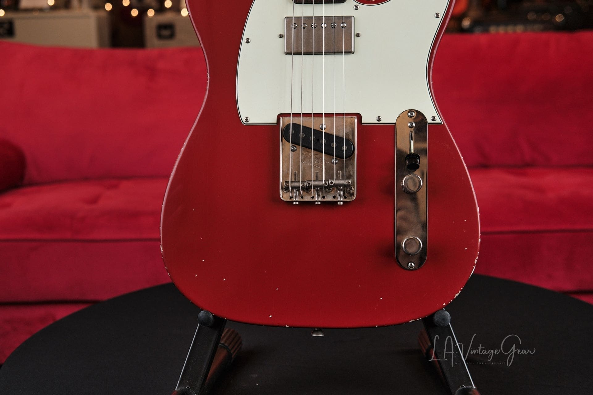 Xotic XTC-2 T-Style Relic'd Electric Guitar - Dakota Red Finish #3711 ...