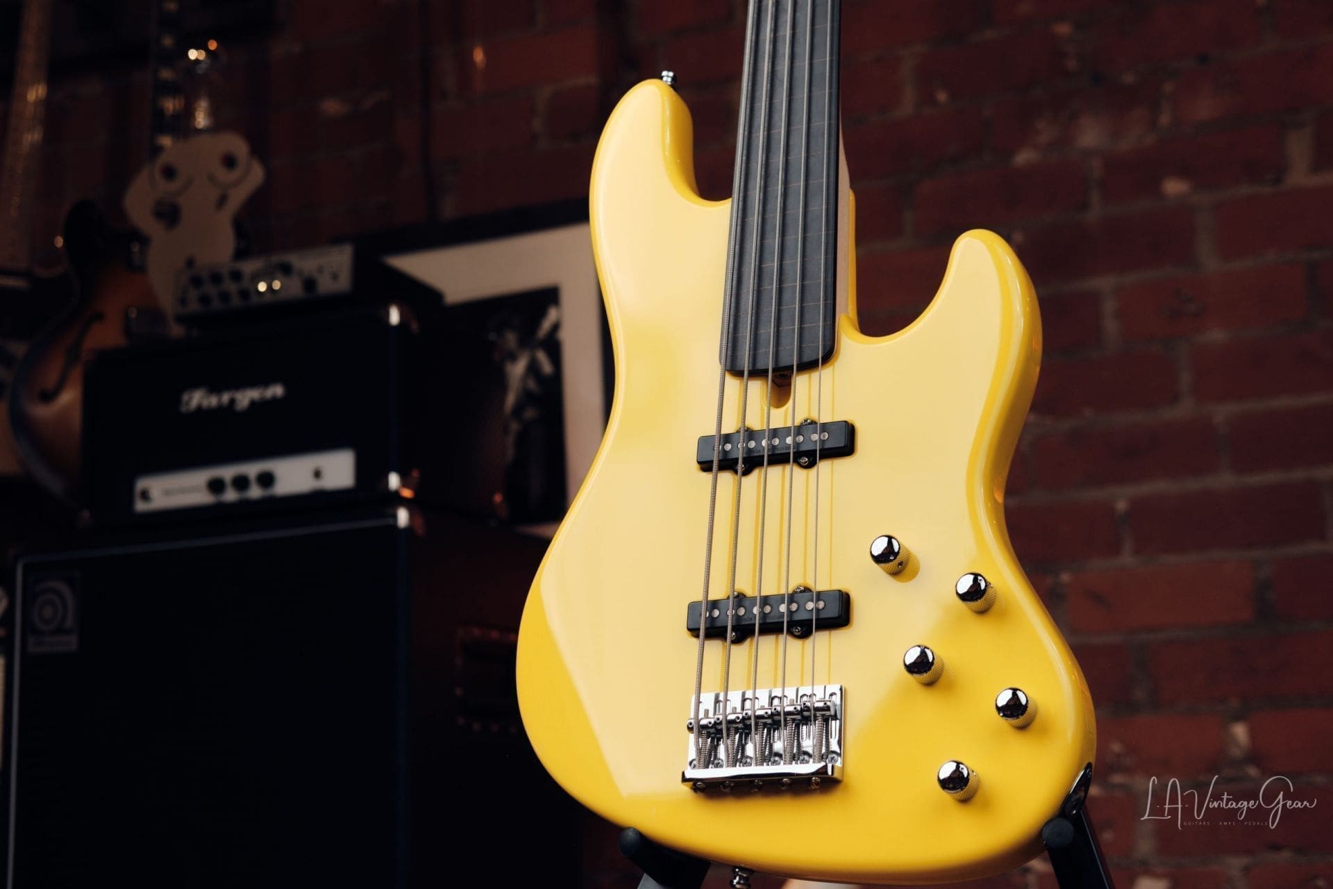 2015 Mayones Jabba 5 Classic Fretless Bass - With Mono Gig Bag! • LA ...