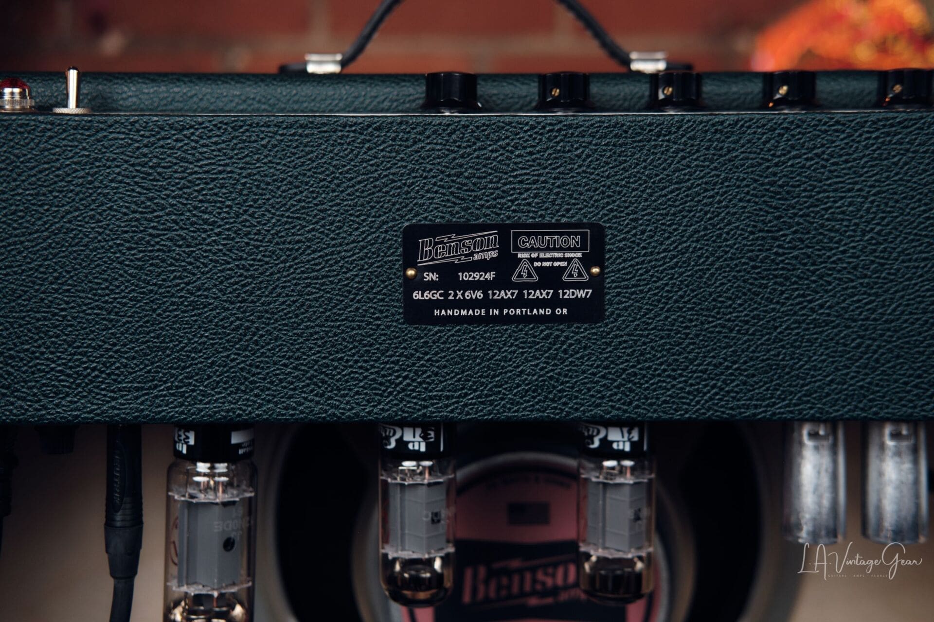 Benson Monarch Reverb Plus – Amazing 15 Watt Combo! – LA Vintage Gear