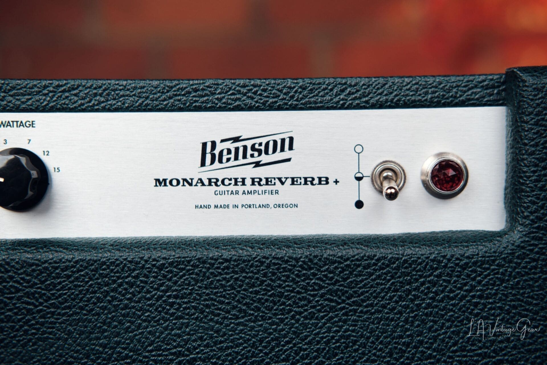 Benson Monarch Reverb Plus – Amazing 15 Watt Combo! – LA Vintage Gear