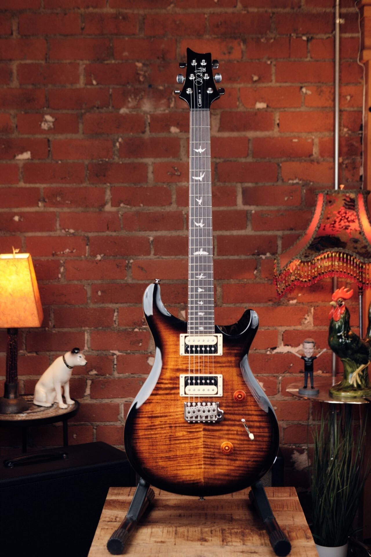 PRS SE Custom 24 - In A Black Gold Finish! • LA Vintage Gear