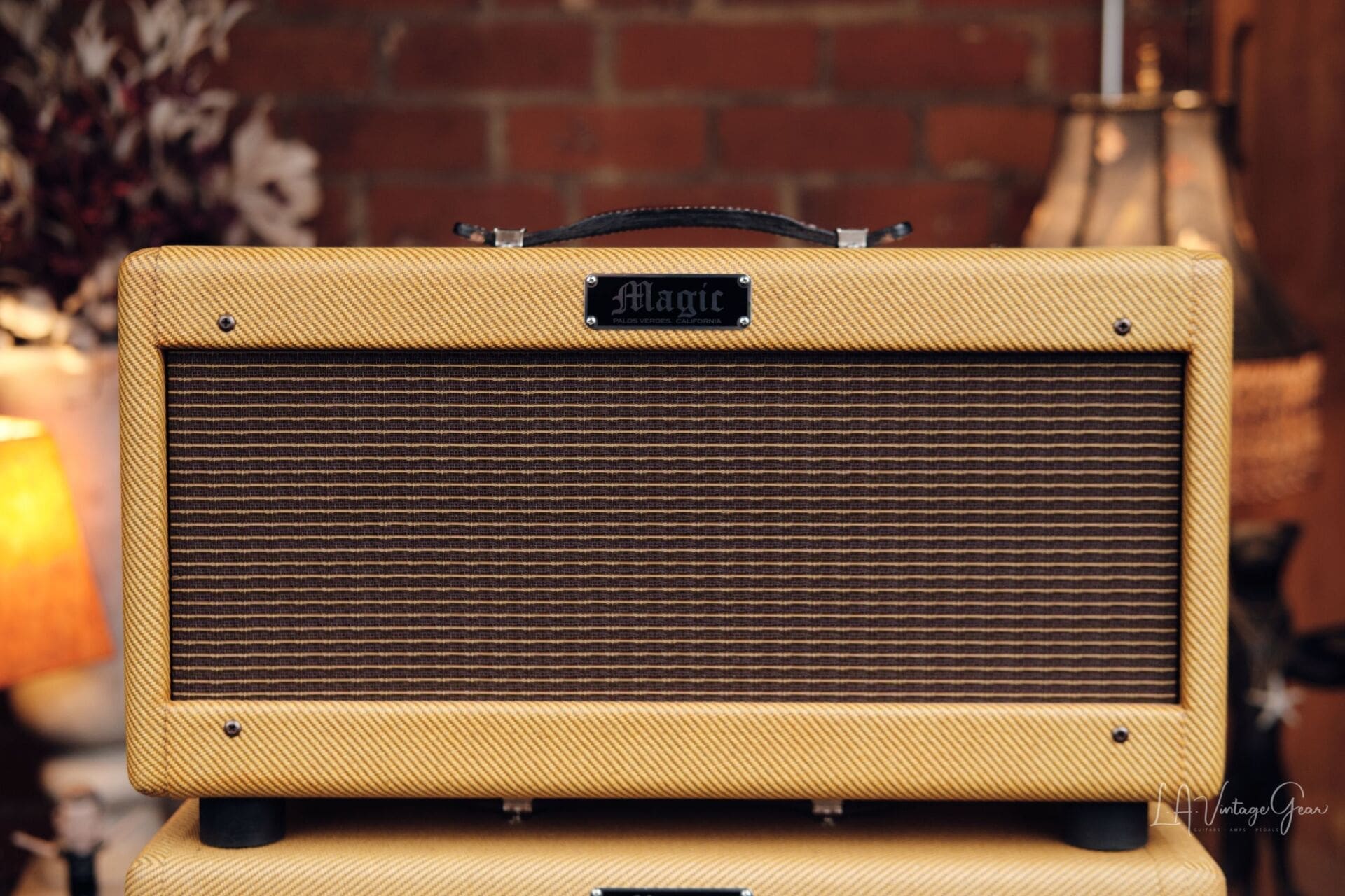 Magic Amp Tweed Deluxe LAX - Head and 1x12 Cab! • LA Vintage Gear