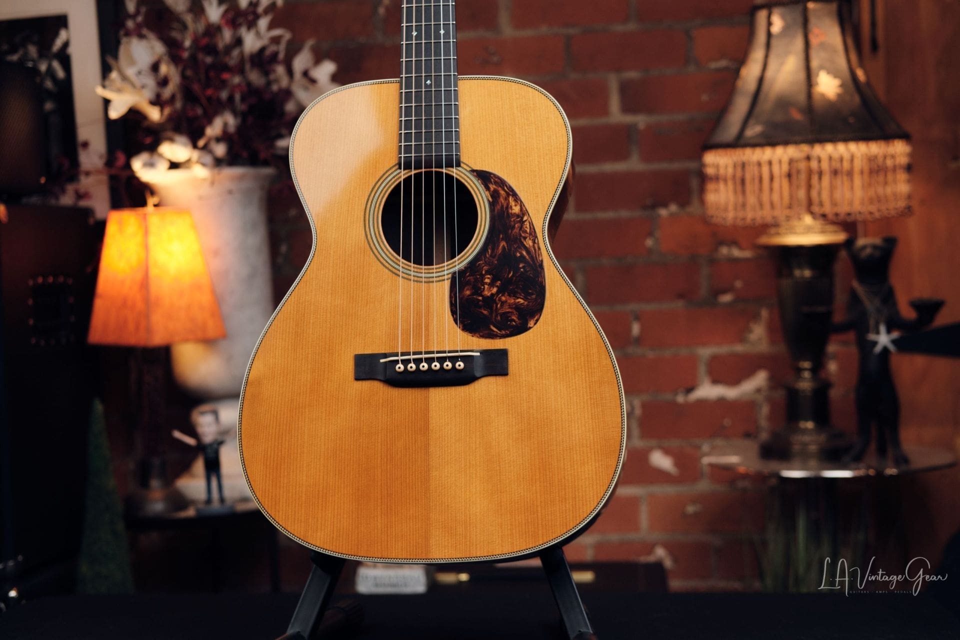 Pre War Guitars Co. "OM" Model Acoustic Guitar - Brazillian Rosewood ...