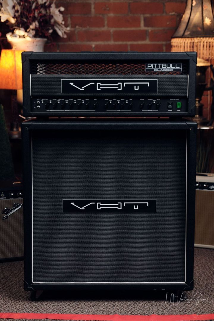 VHT Pittbull Classic 100 – 3-Channel, 100-Watt EL34 Tube Head and 4x12 ...