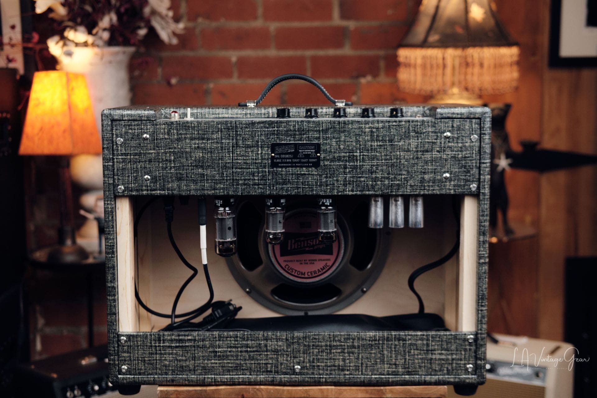 Benson Monarch Reverb Plus - Night Moves FInish! • LA Vintage Gear