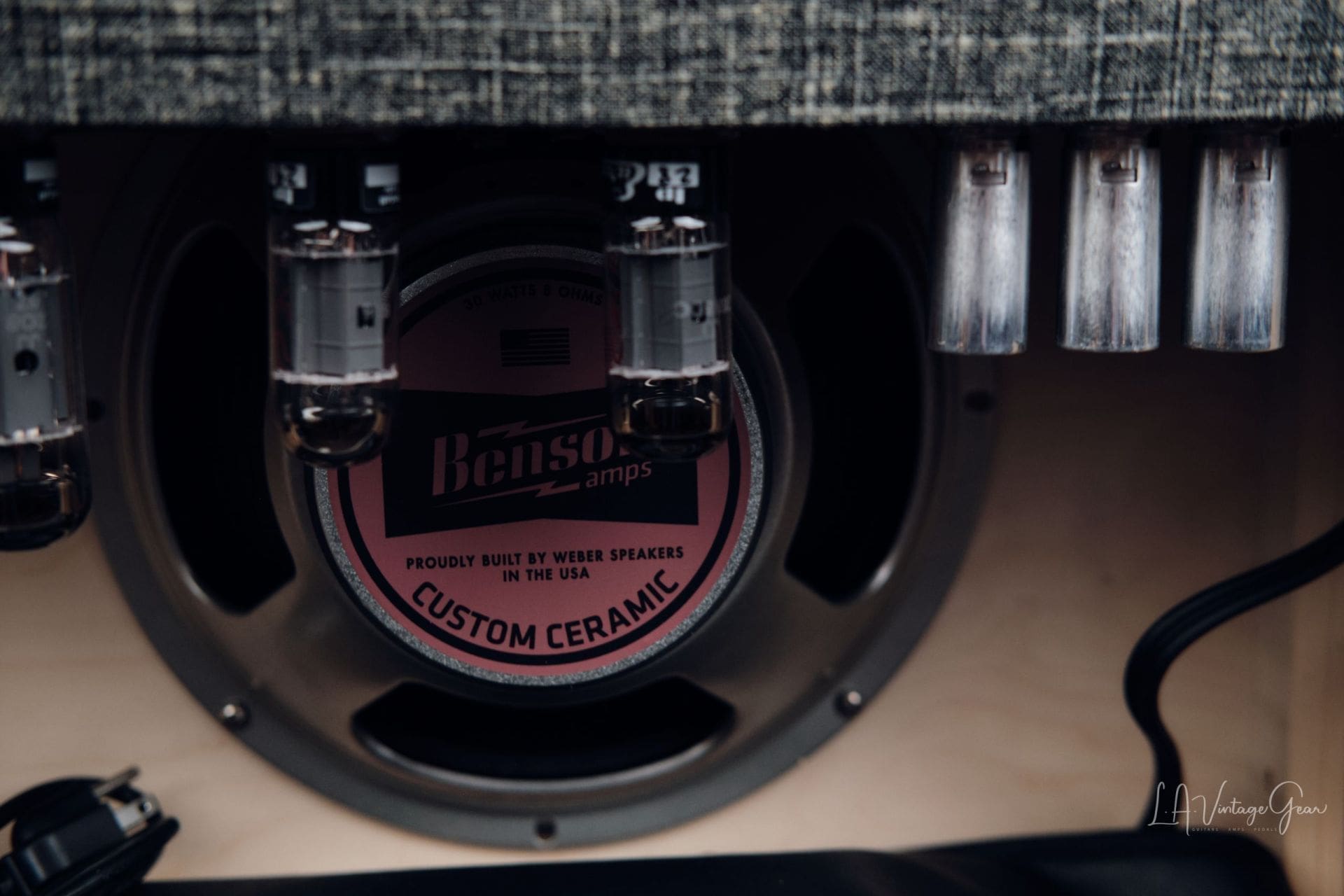 Benson Monarch Reverb Plus - Night Moves FInish! • LA Vintage Gear