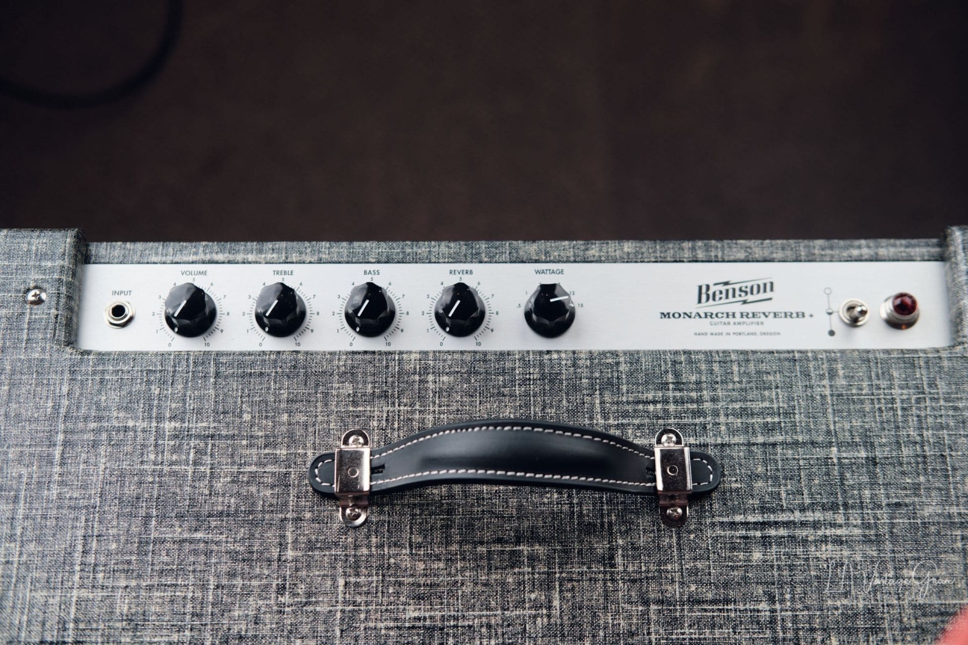 Benson Monarch Reverb Plus - Night Moves FInish! • LA Vintage Gear