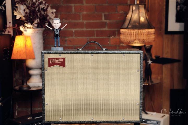 Benson Monarch Reverb Plus - Night Moves FInish! • LA Vintage Gear