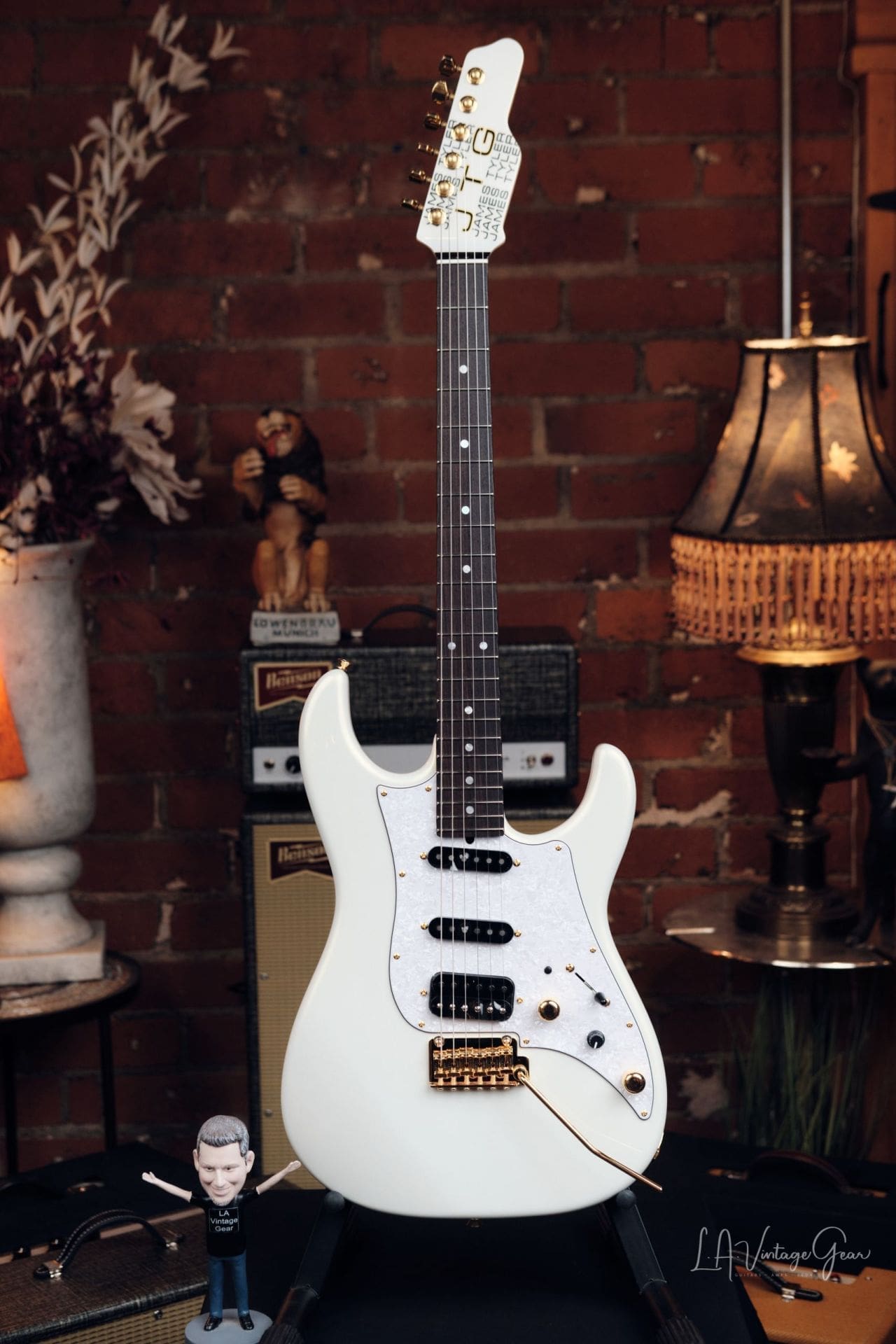 James Tyler Guitars JTG-Mk1 - White Pearl Metallic Finish! • LA Vintage ...