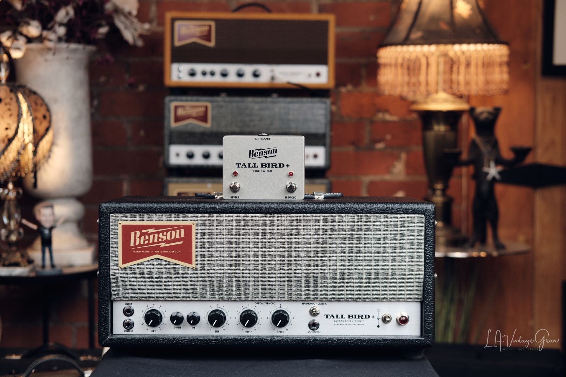 Benson Tall Bird Reverb Plus - Reverb and Optical Tremolo! • LA Vintage ...