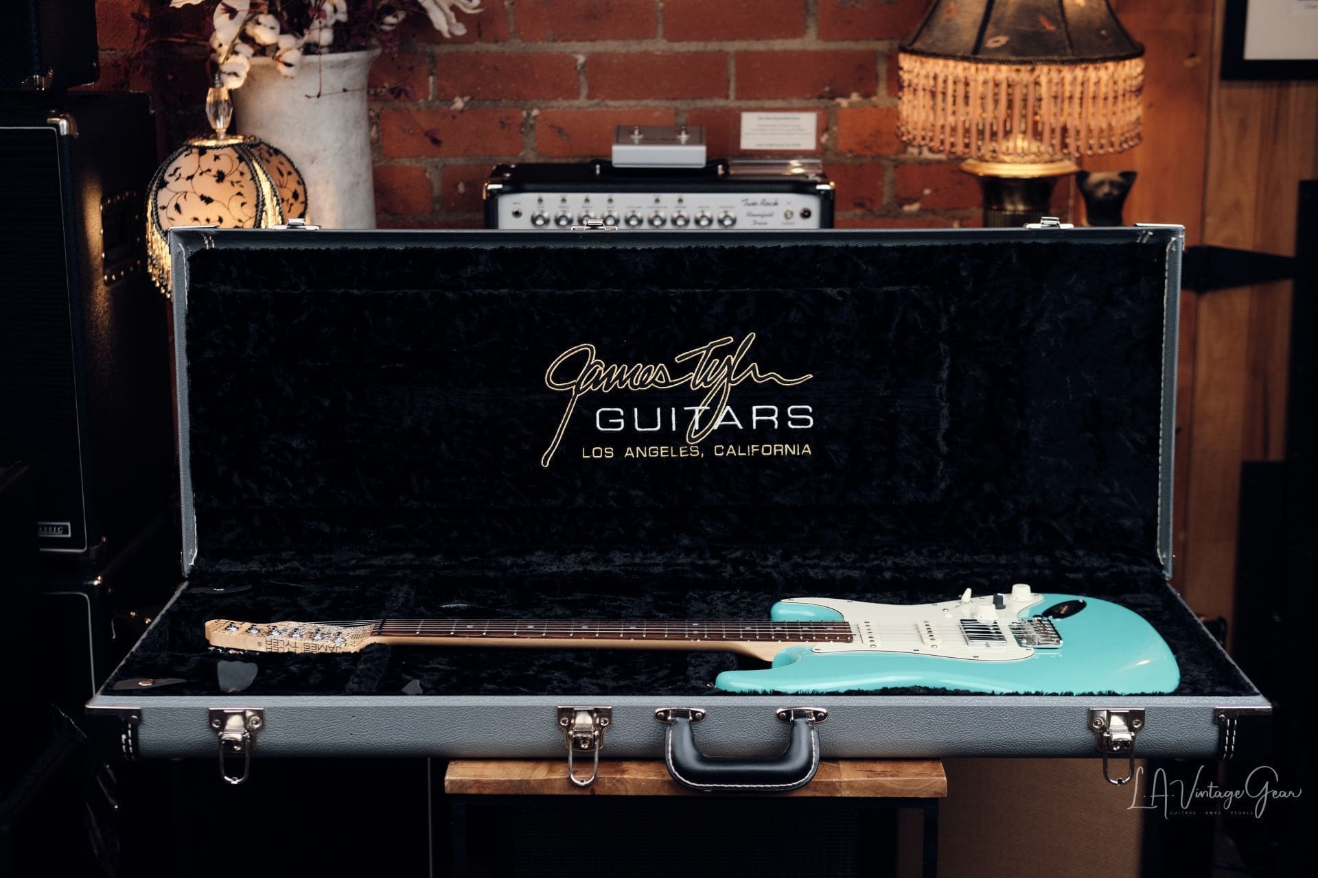 James Tyler LA Studio Classic Electric Guitar - Ocean Turquoise with ...