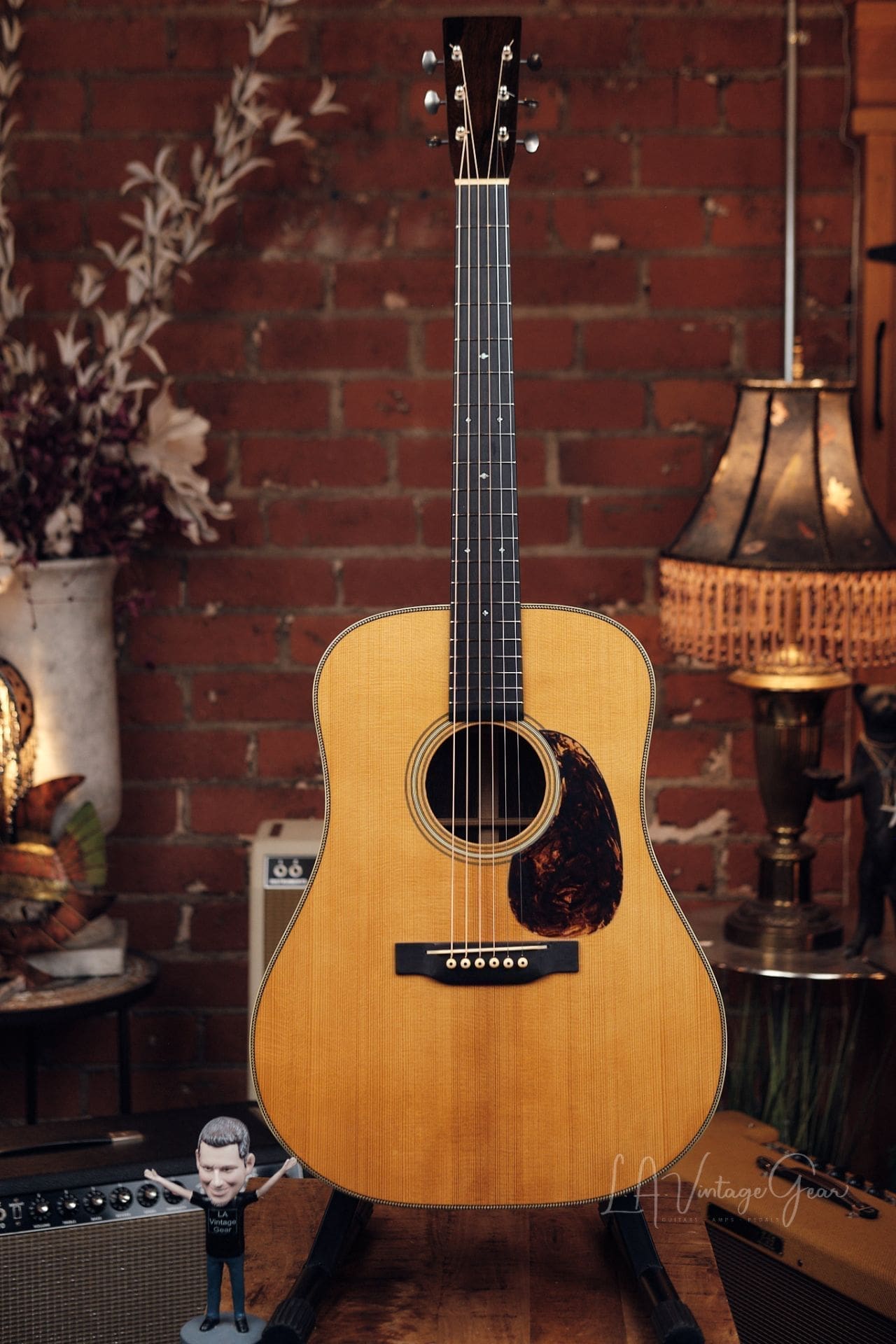 Pre-War Guitars Co. Herringbone Model Acoustic Guitar - Brazilian ...